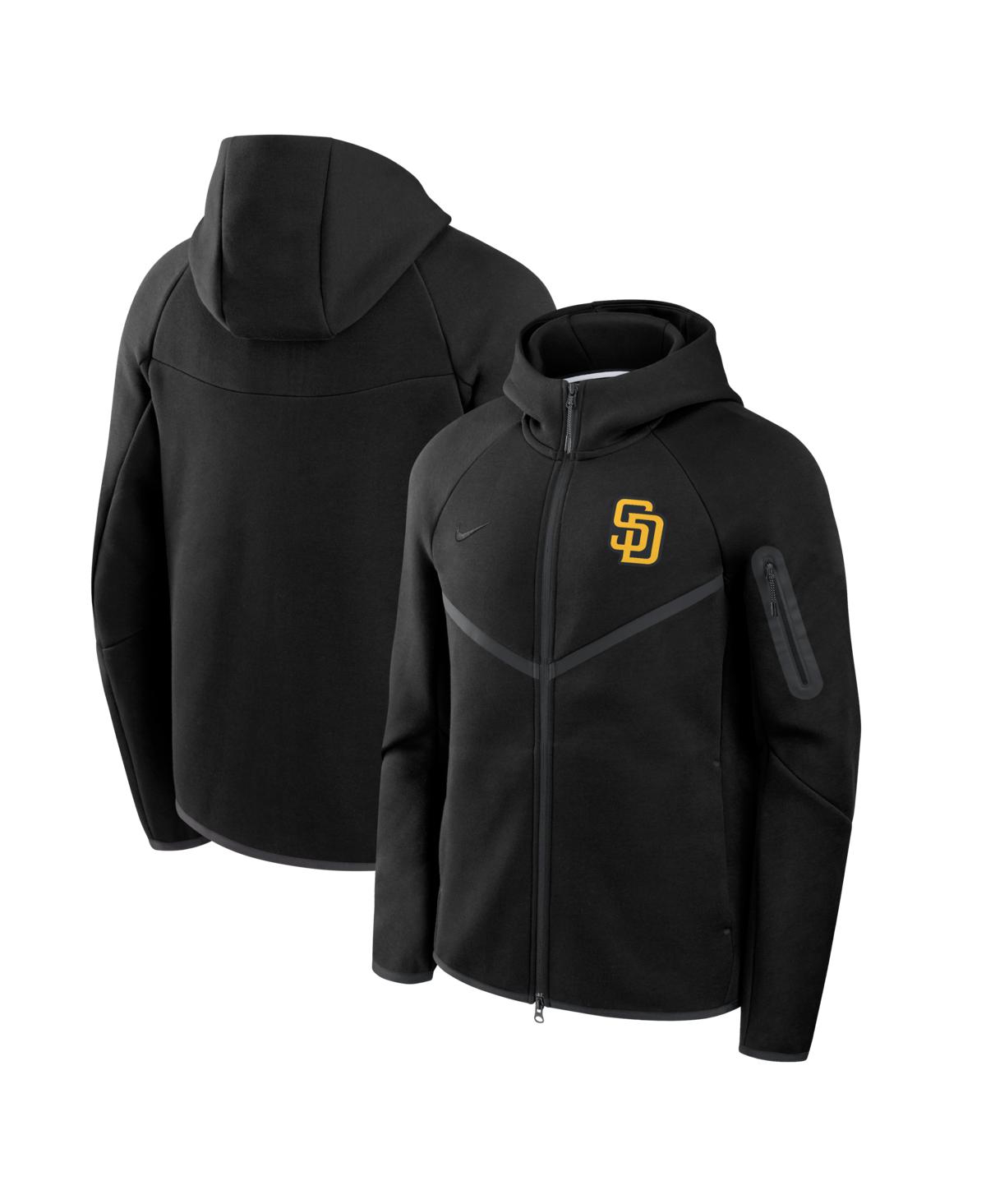 Click here for Nike Mens Black San Diego Padres Tech Fleece Windr... prices