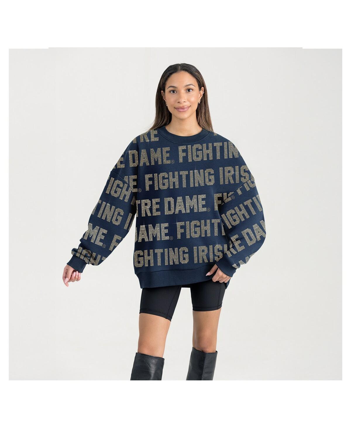 Click here for Gameday Couture Womens Navy Notre Dame Fighting Ir... prices