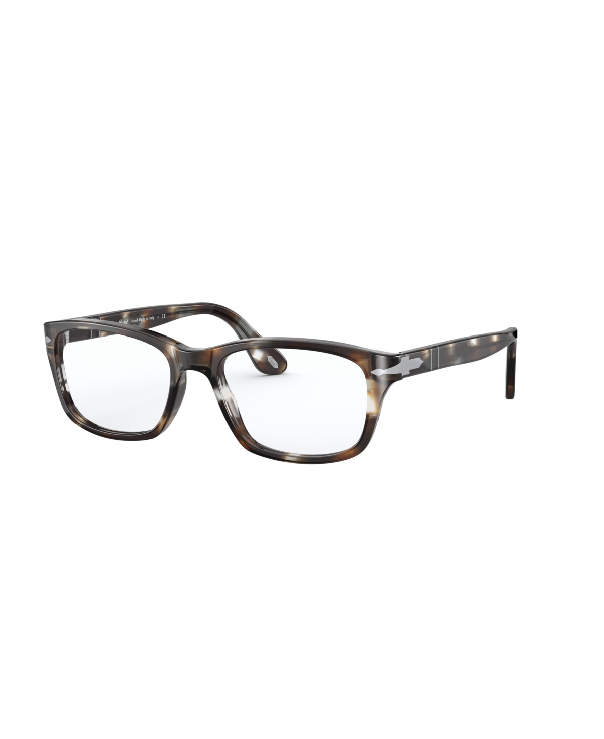 Click here for Persol Mens Square Eyeglasses  PO3012V - Striped B... prices