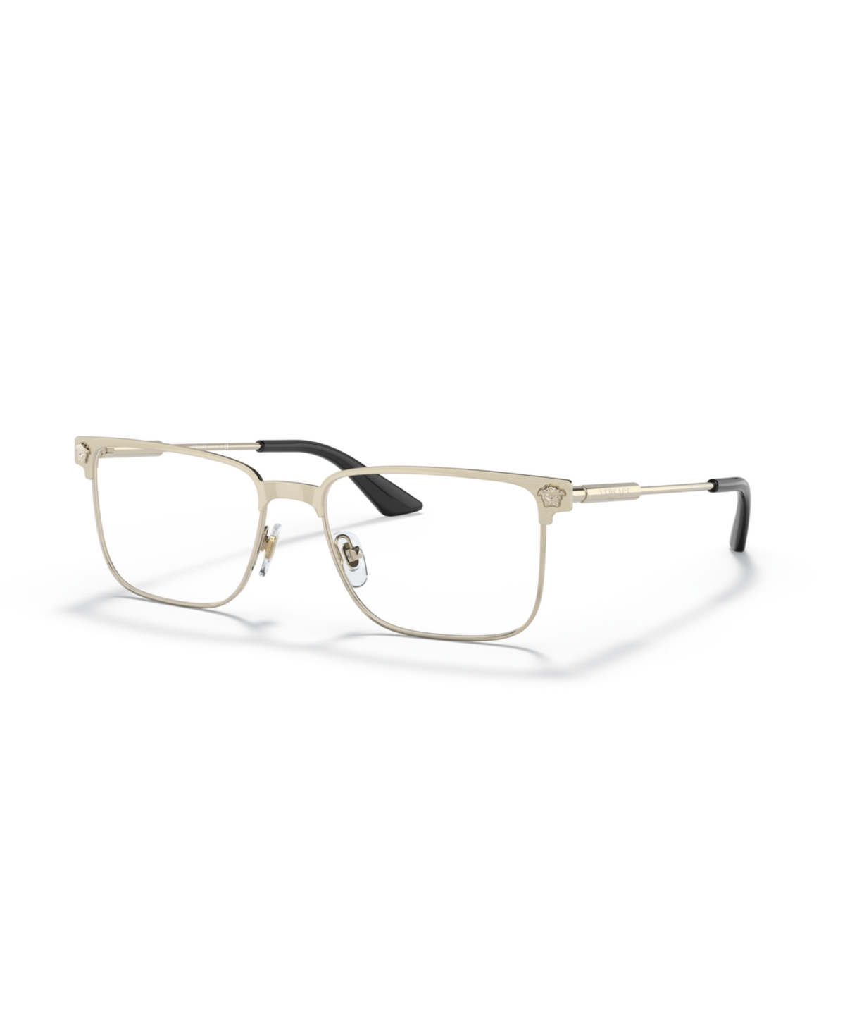 Click here for Versace Mens Square Eyeglasses  VE1276 - Brushed P... prices