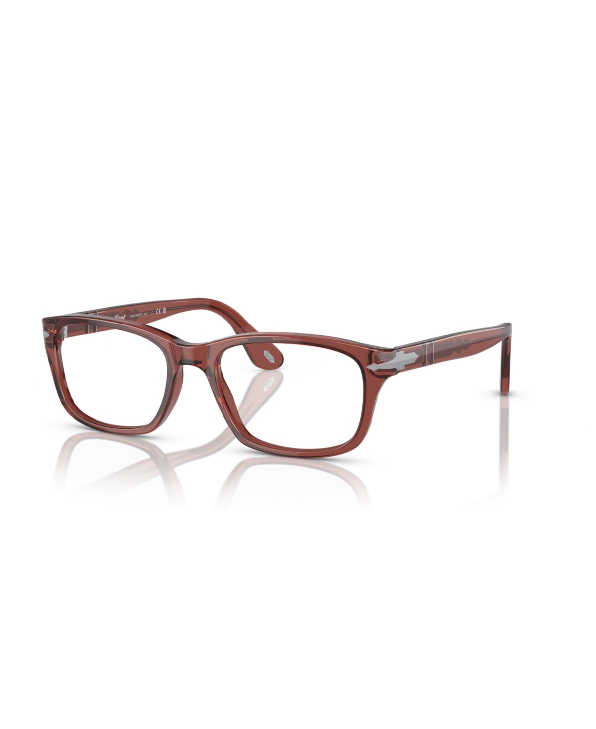 Click here for Persol Unisex Square Eyeglasses  PO3012V - Red prices