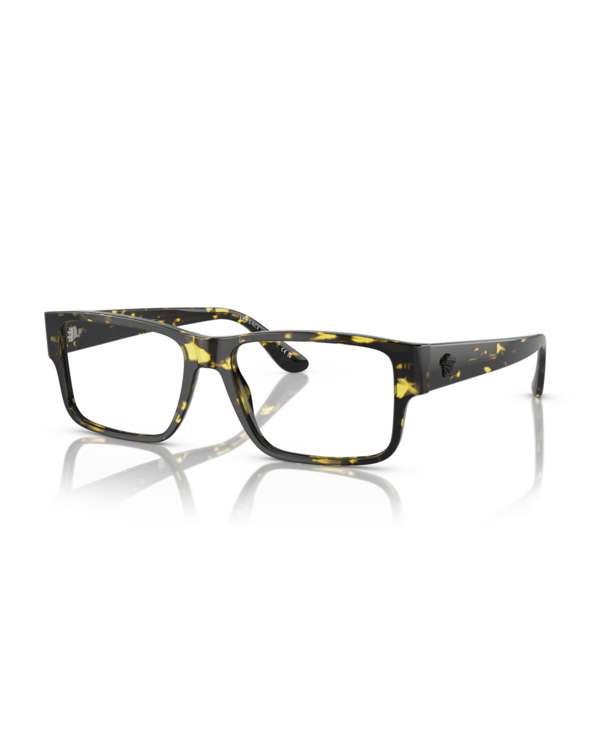 Click here for Versace Mens Square Eyeglasses  VE3342 - Havana prices