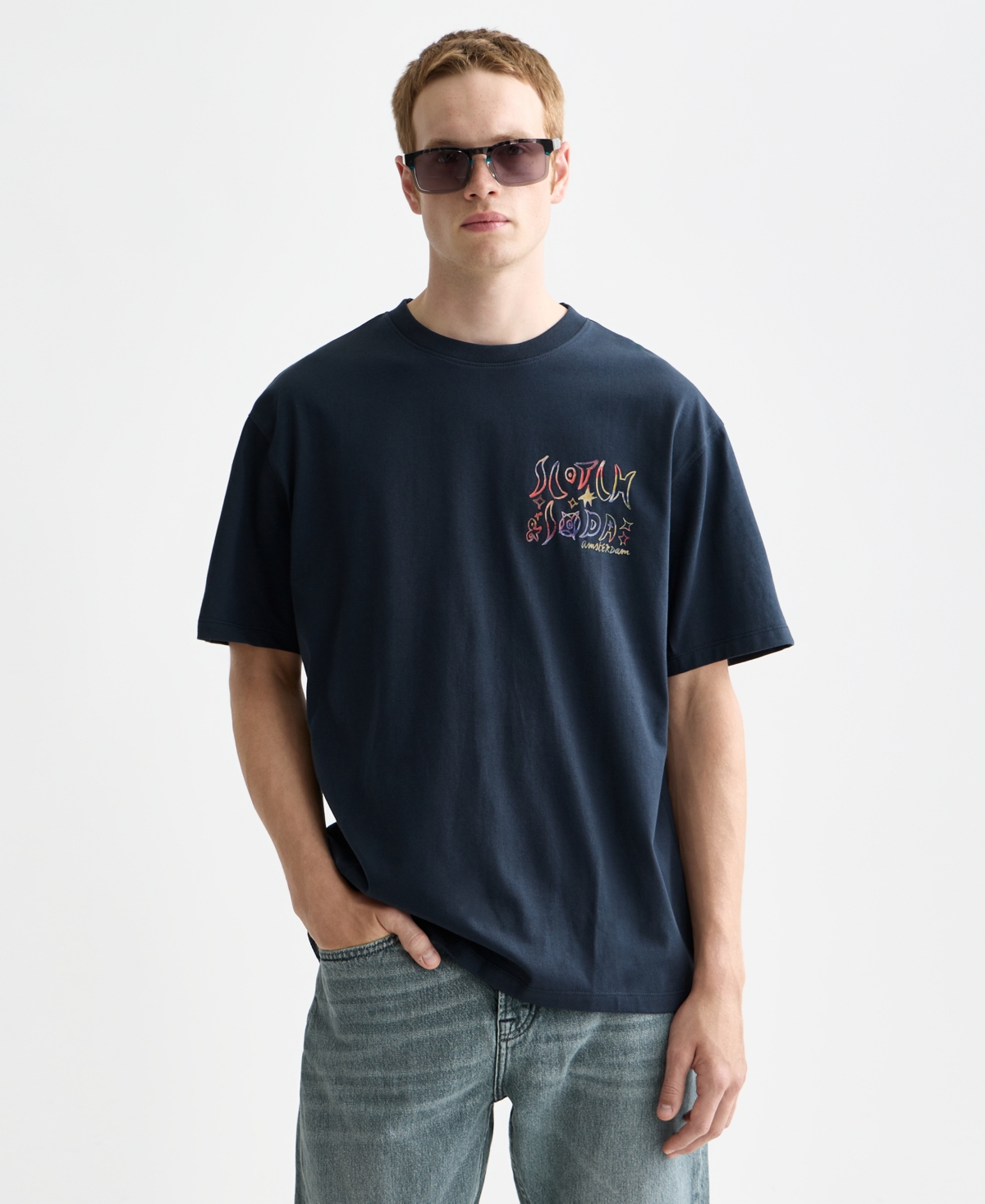 Click here for Scotch & Soda Mens Front and Back Artwork Short-Sl... prices