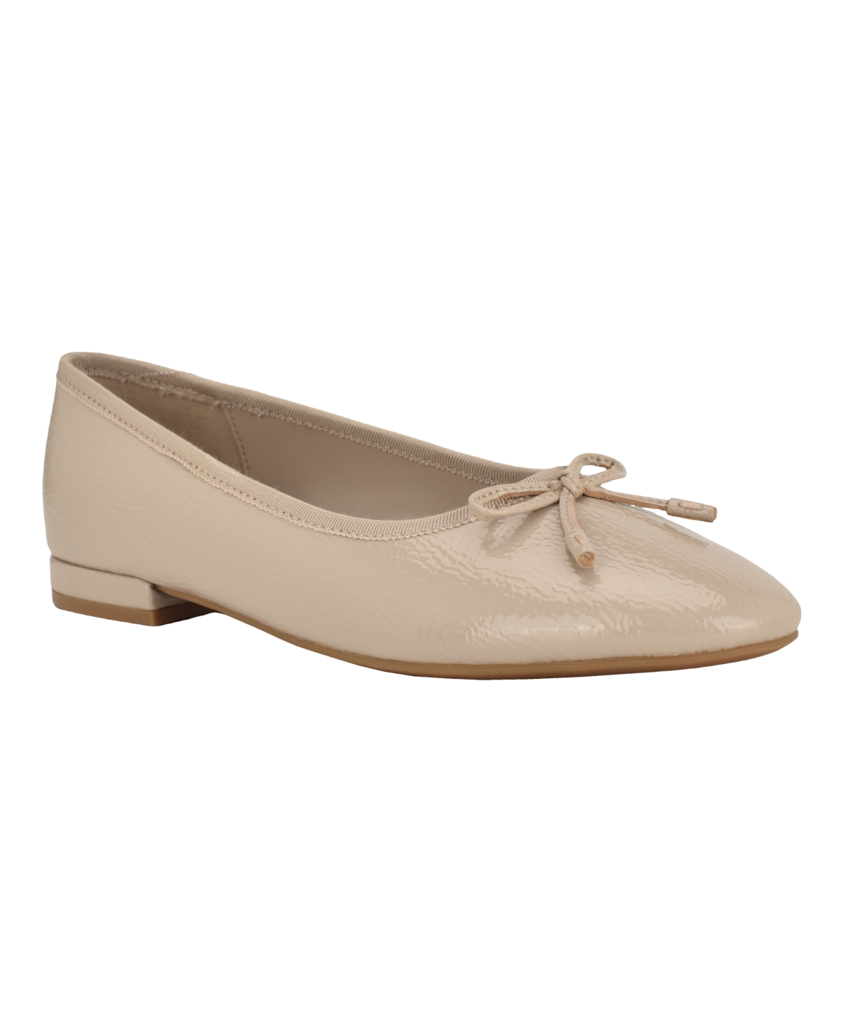 Click here for Calvin Klein Womens Cyrie Low Block Heel Ballet Fl... prices