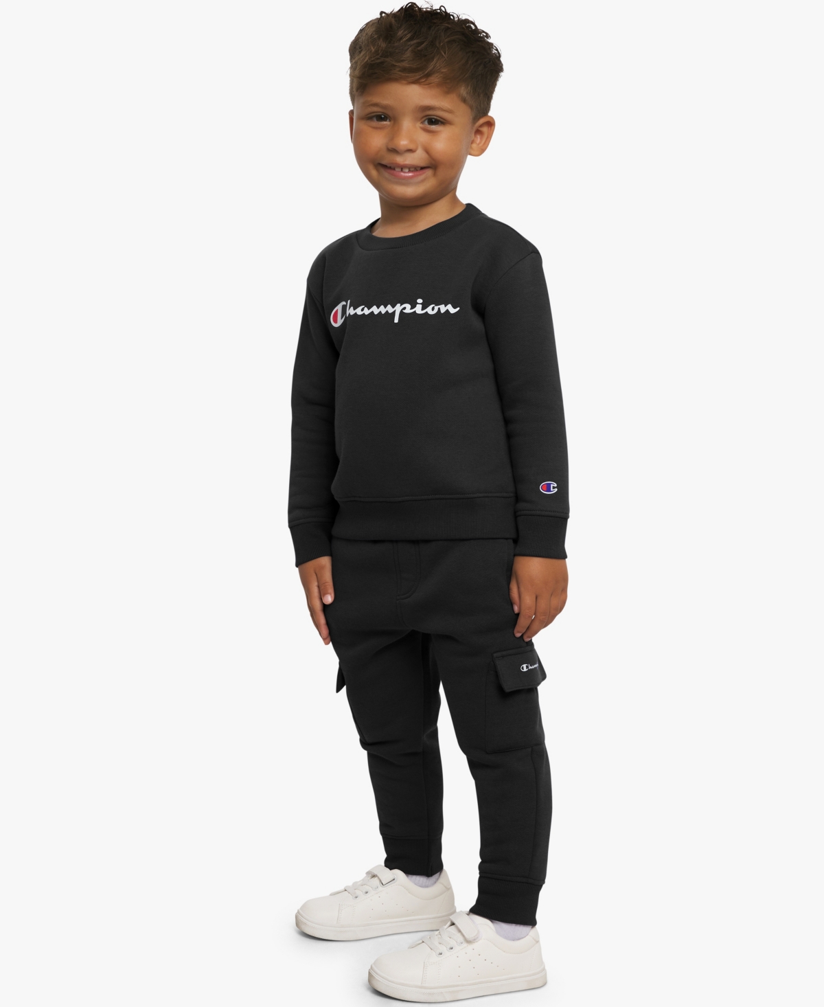 Click here for Champion Boys Toddler 2T-4T Crewneck T-Shirt and P... prices