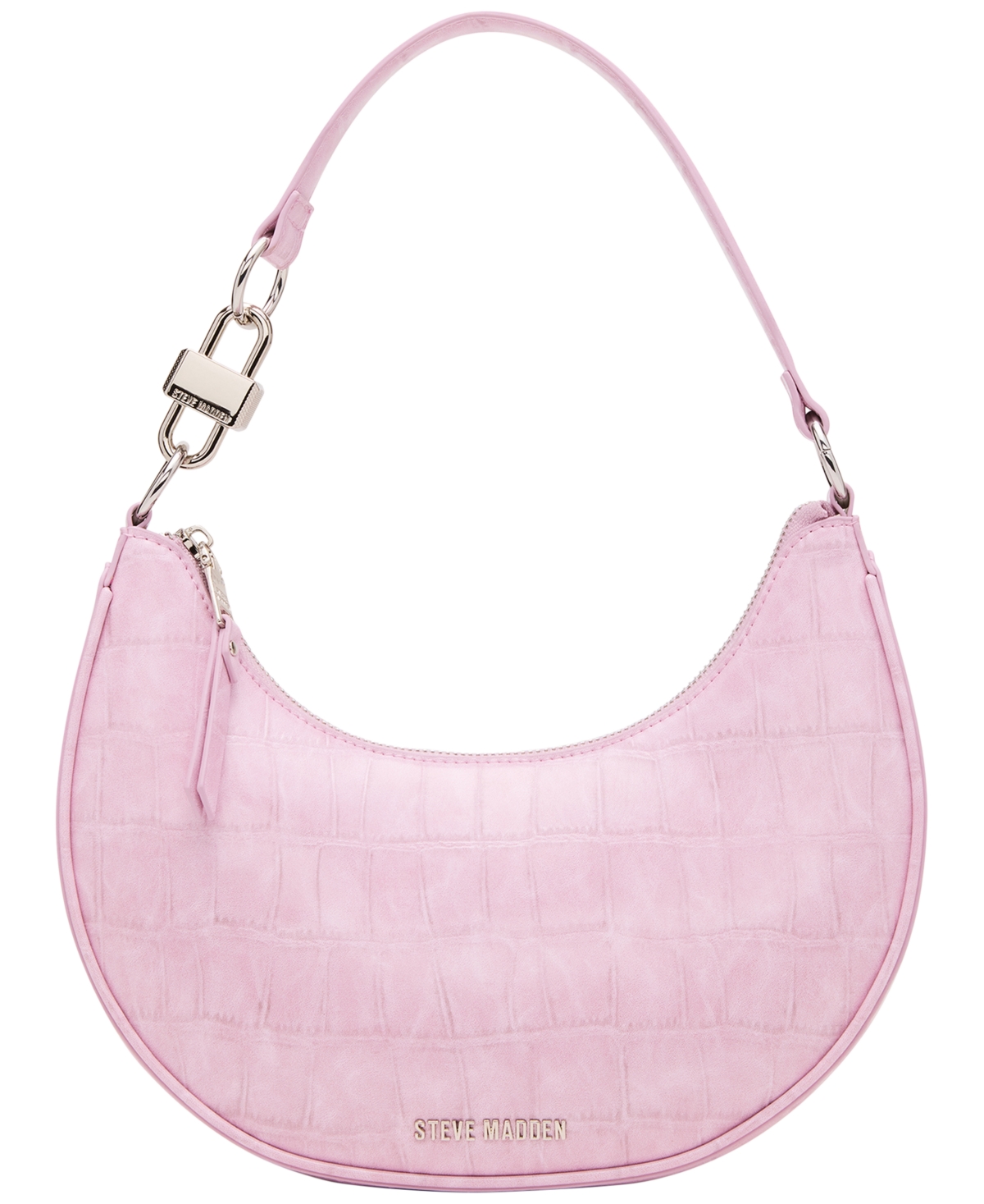 Click here for Steve Madden Blohan Small Hobo Bag - Pink Croco prices
