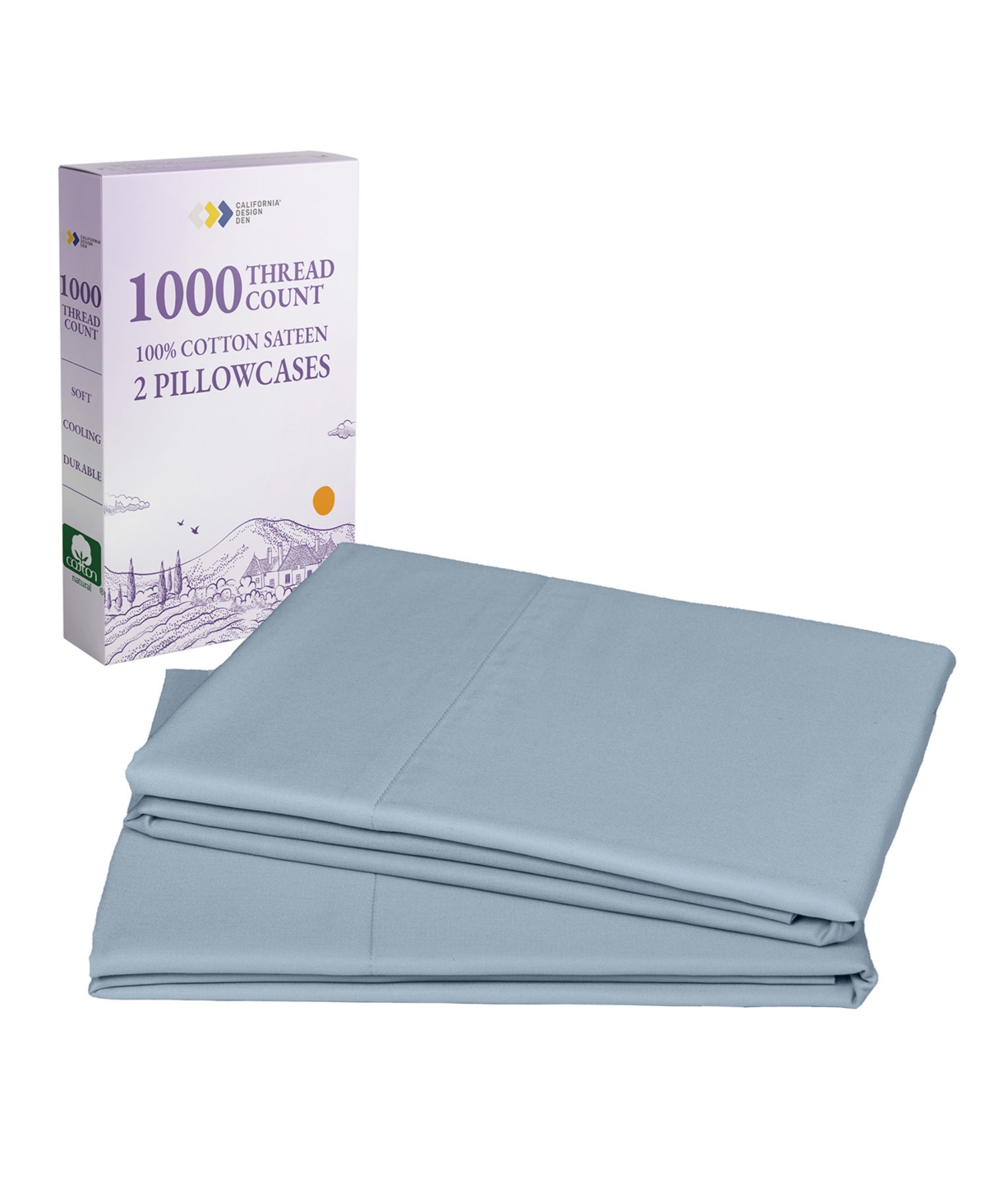 Click here for Luxury 1000 Thread Count Pillowcases  100 Cotton S... prices