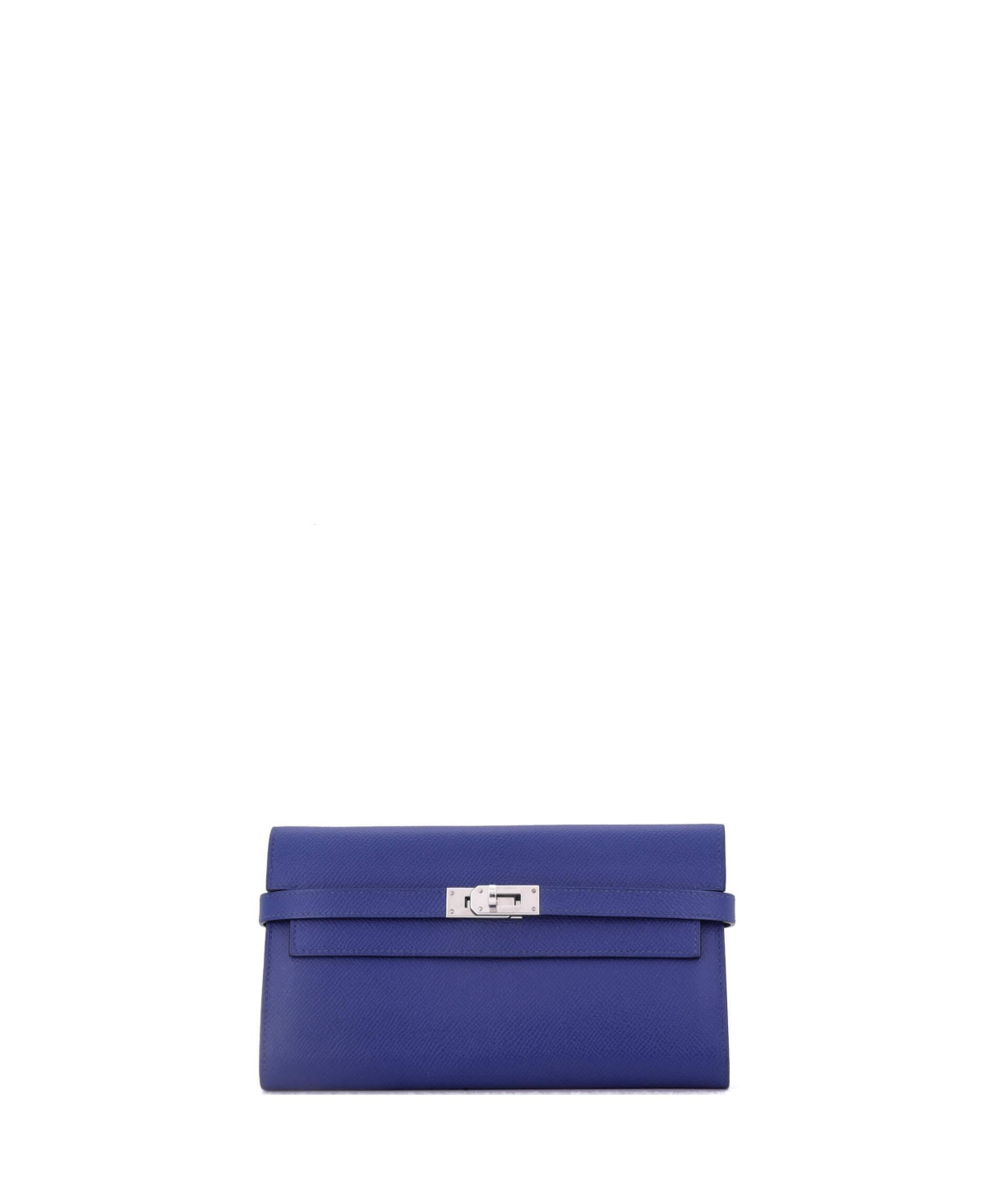 Click here for Pre-Owned Hermes Long Kelly Wallet Epsom - Blue prices