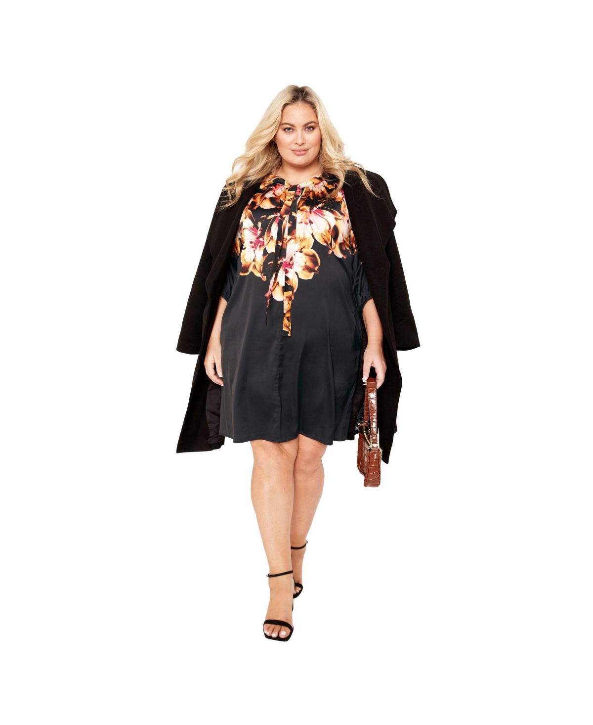 Click here for Avenue Womens Lily Placement Dress. - Pink lily prices