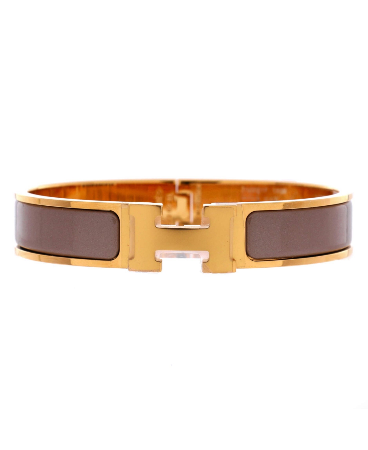 Click here for Pre-Owned Hermes Clic H Bracelet - Enamel prices