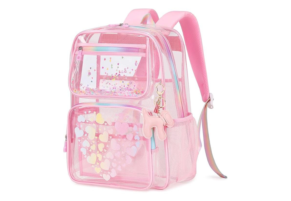 Click here for Clear Backpack for School Girls  Heavy Duty Tpu Tr... prices