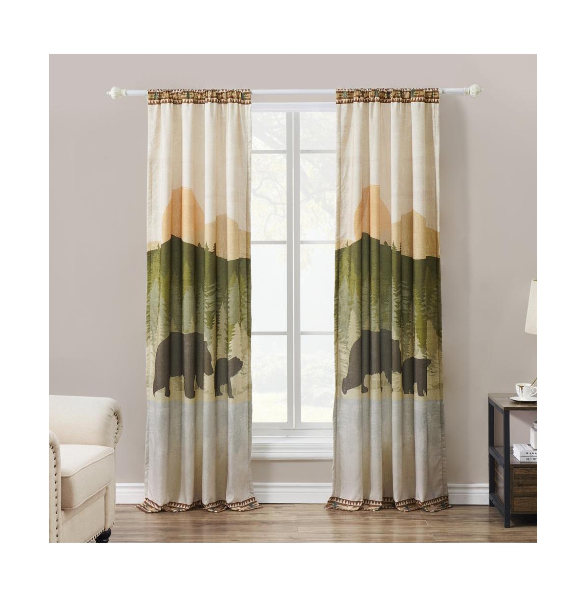 Click here for Greenland Home by The Lake Curtain Panel Pair - Se... prices