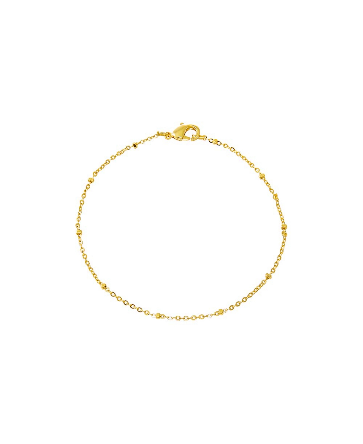 Click here for by Adina Eden Solid Ball Gold Plated Chain Bracele... prices