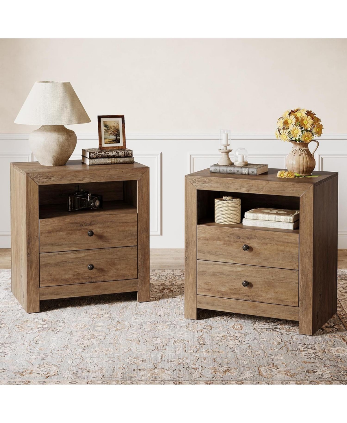 Click here for Tribesigns Modern 26" Tall Side End Tables wi... prices