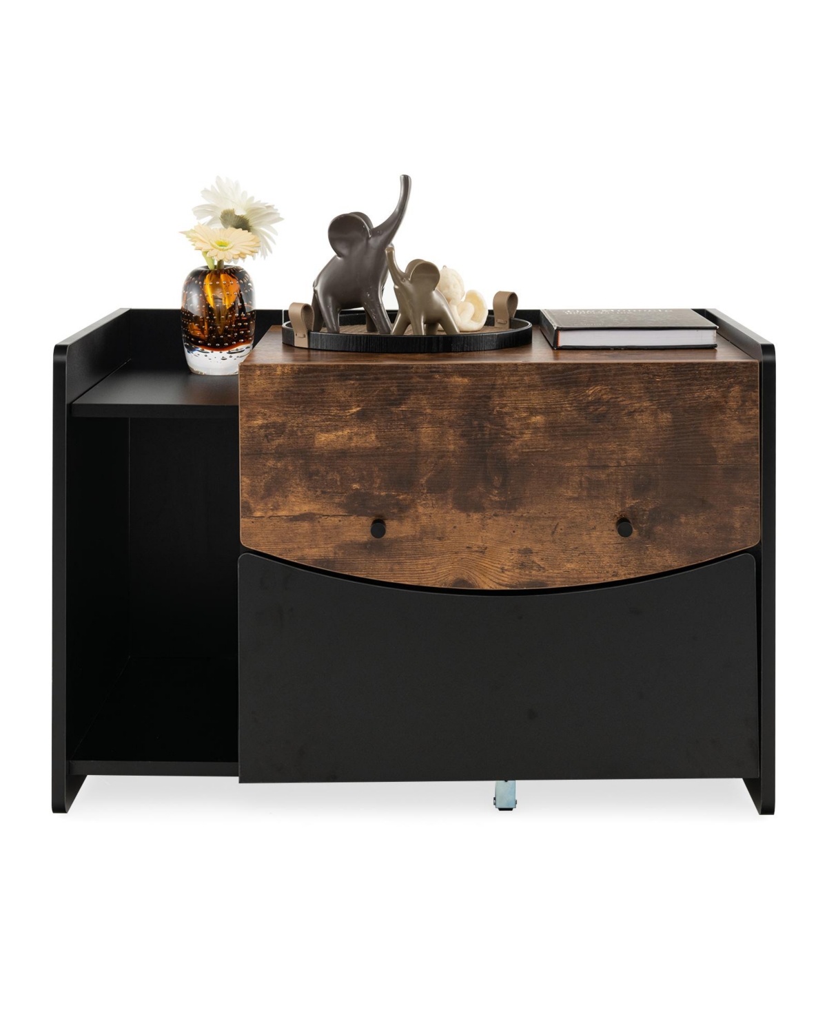 Click here for Skonyon Cat Litter Box Enclosure with Pull-out Dra... prices