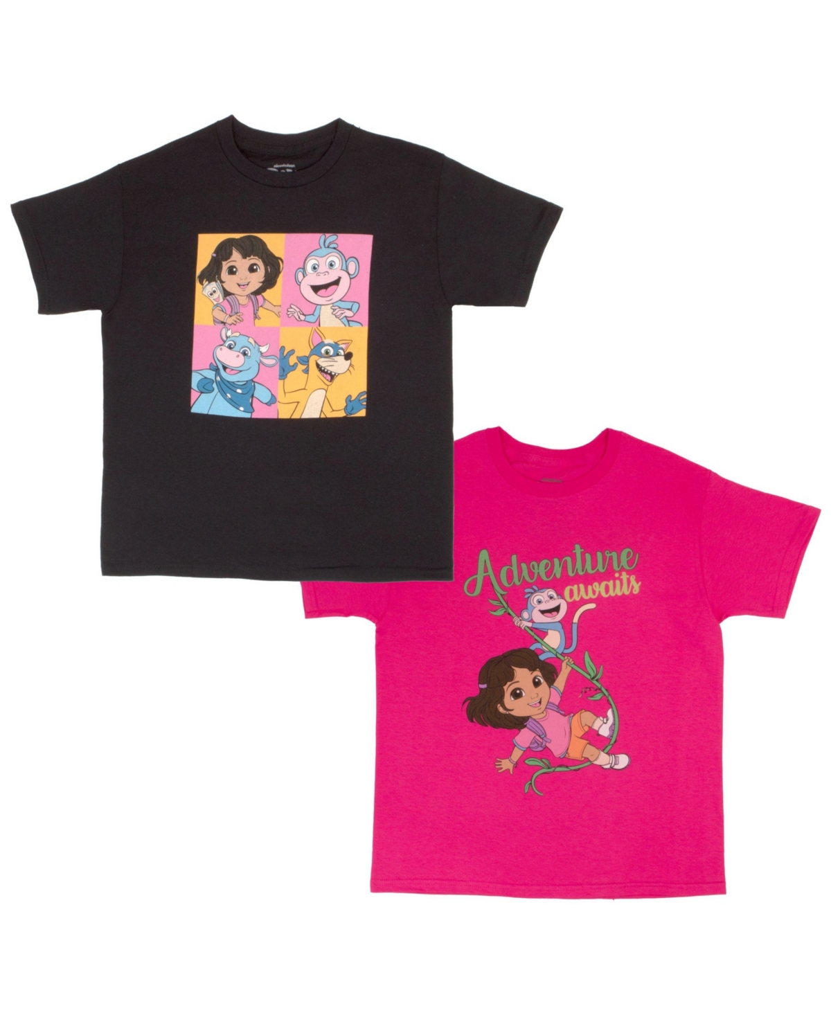 Click here for Dora The Explorer Girls 2 Piece Fashion T-Shirt Se... prices