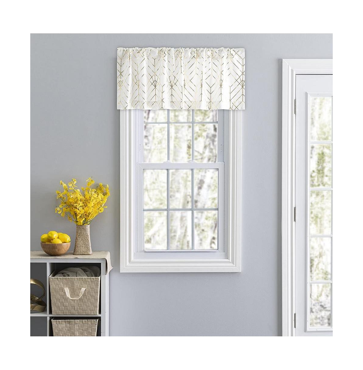 Click here for Ellis Curtain Deco Crushed Taffeta Rod Pocket Vala... prices