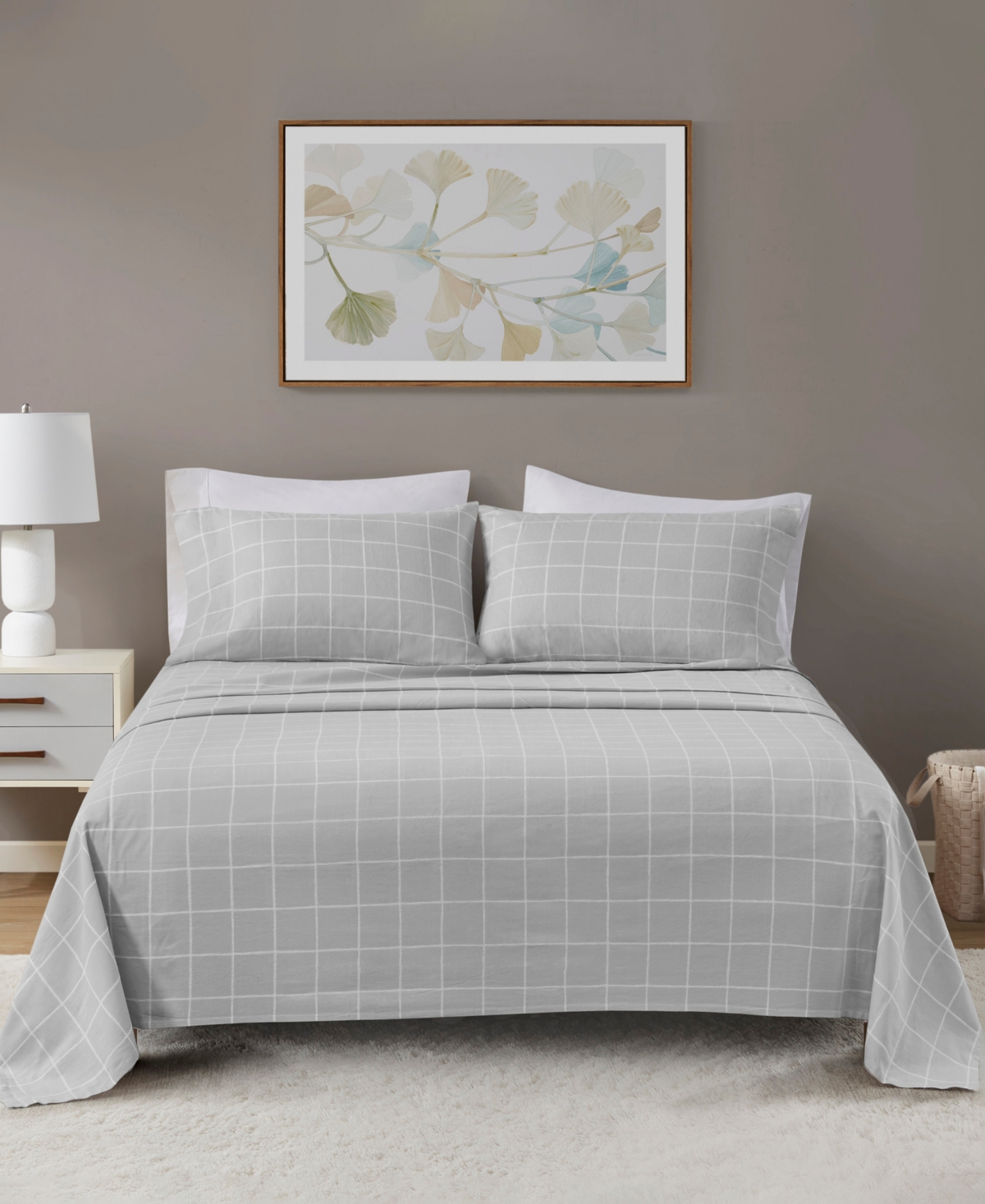 Click here for Madison Park Novelty Printed Cotton Flannel 4-Pc.... prices