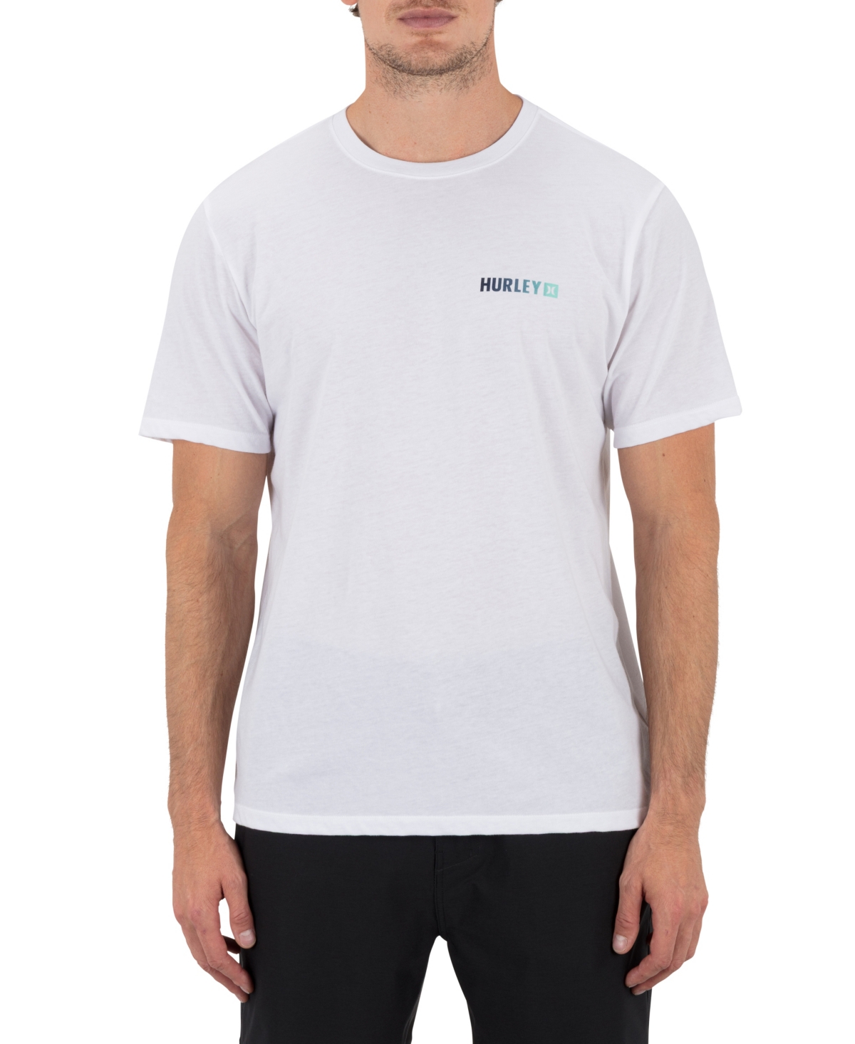 Click here for Hurley Mens Fern Gradient Short Sleeve T-Shirt - W... prices