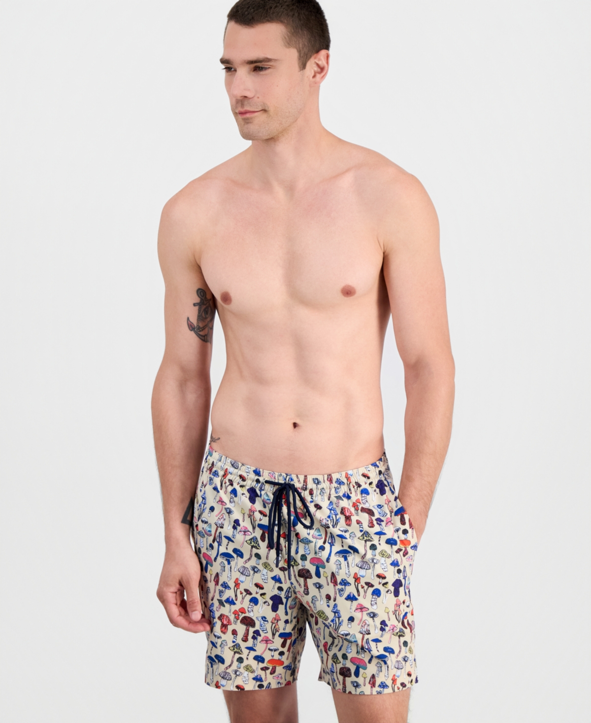 Click here for Paisley & Gray Mens Gilligan 6 Swim Trunks - psych... prices