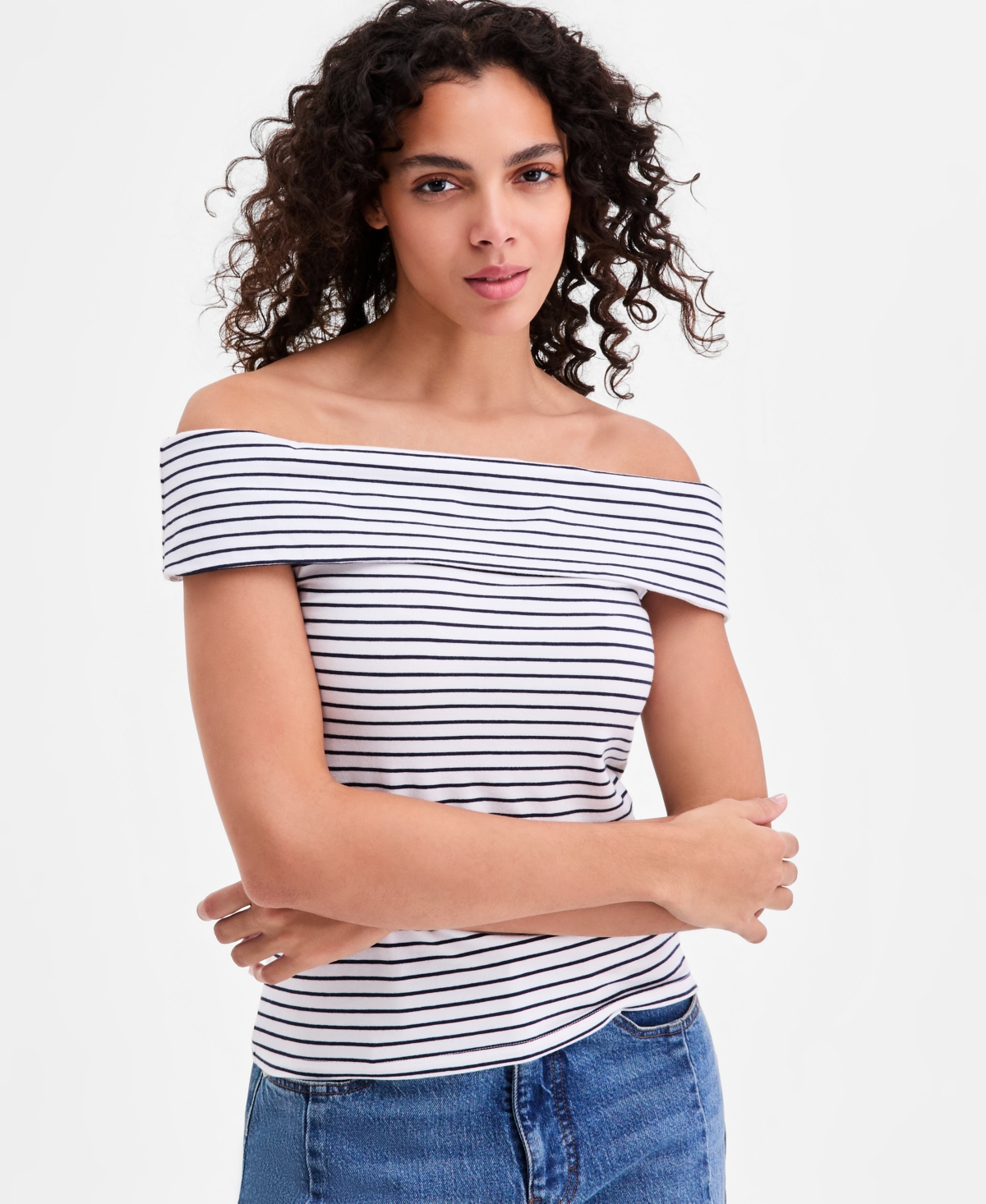 Click here for On 34th Womens Off-The-Shoulder Top  Macys Exclusi... prices