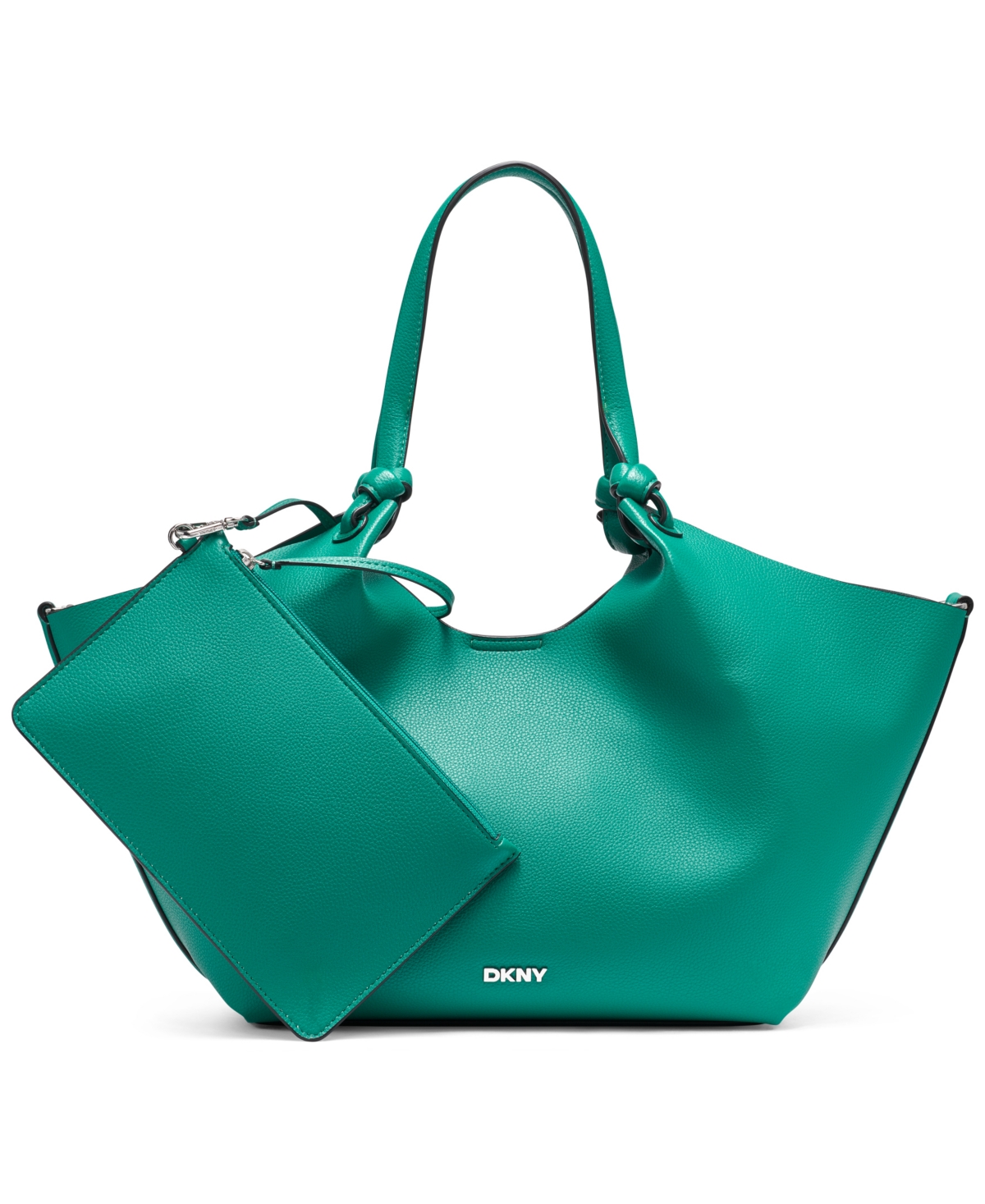 Click here for Dkny Paula Commuter Medium Sleek Tote - Park Green prices