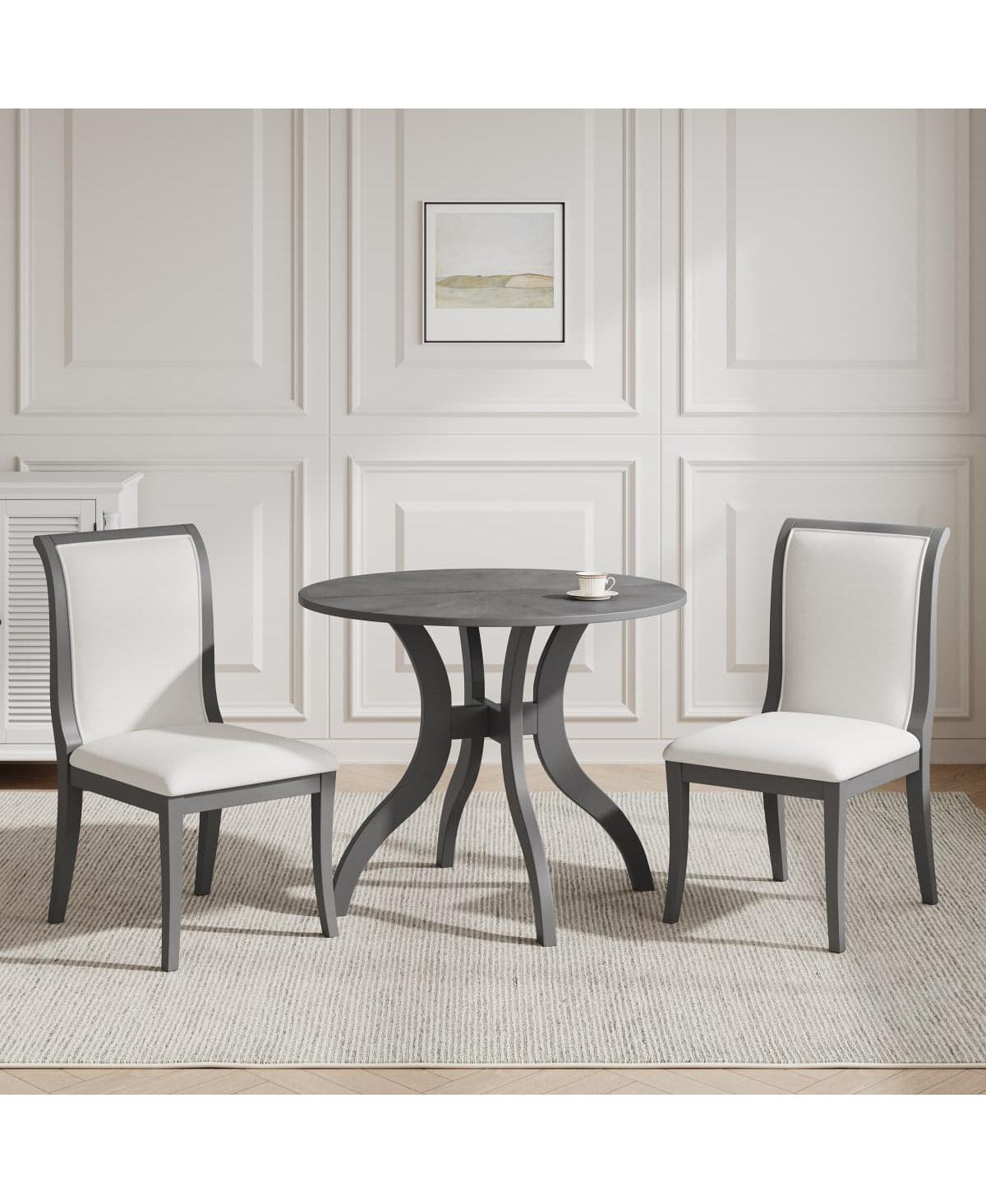 Click here for Maison Boucle 3-Piece Round Dining Table Set  39.4... prices