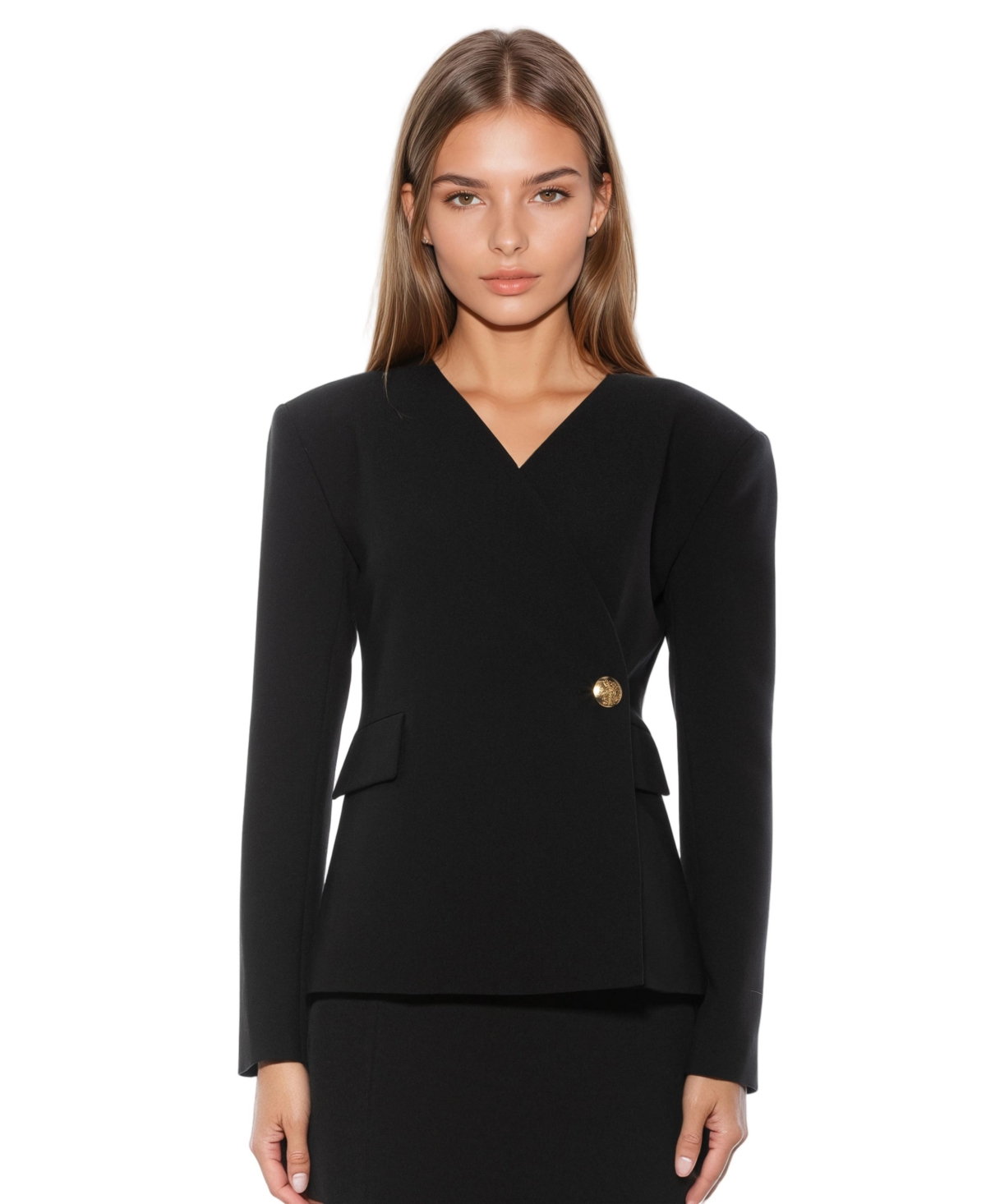 Click here for Alexia Admor Womens Alira Blazer - Black prices
