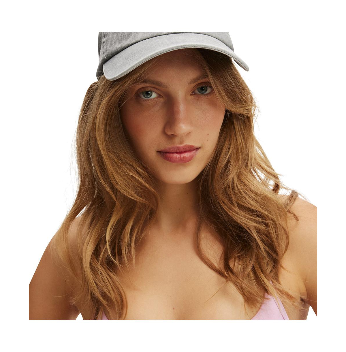 Click here for Cotton On Womens Active Graphic Cap - Washed grey... prices