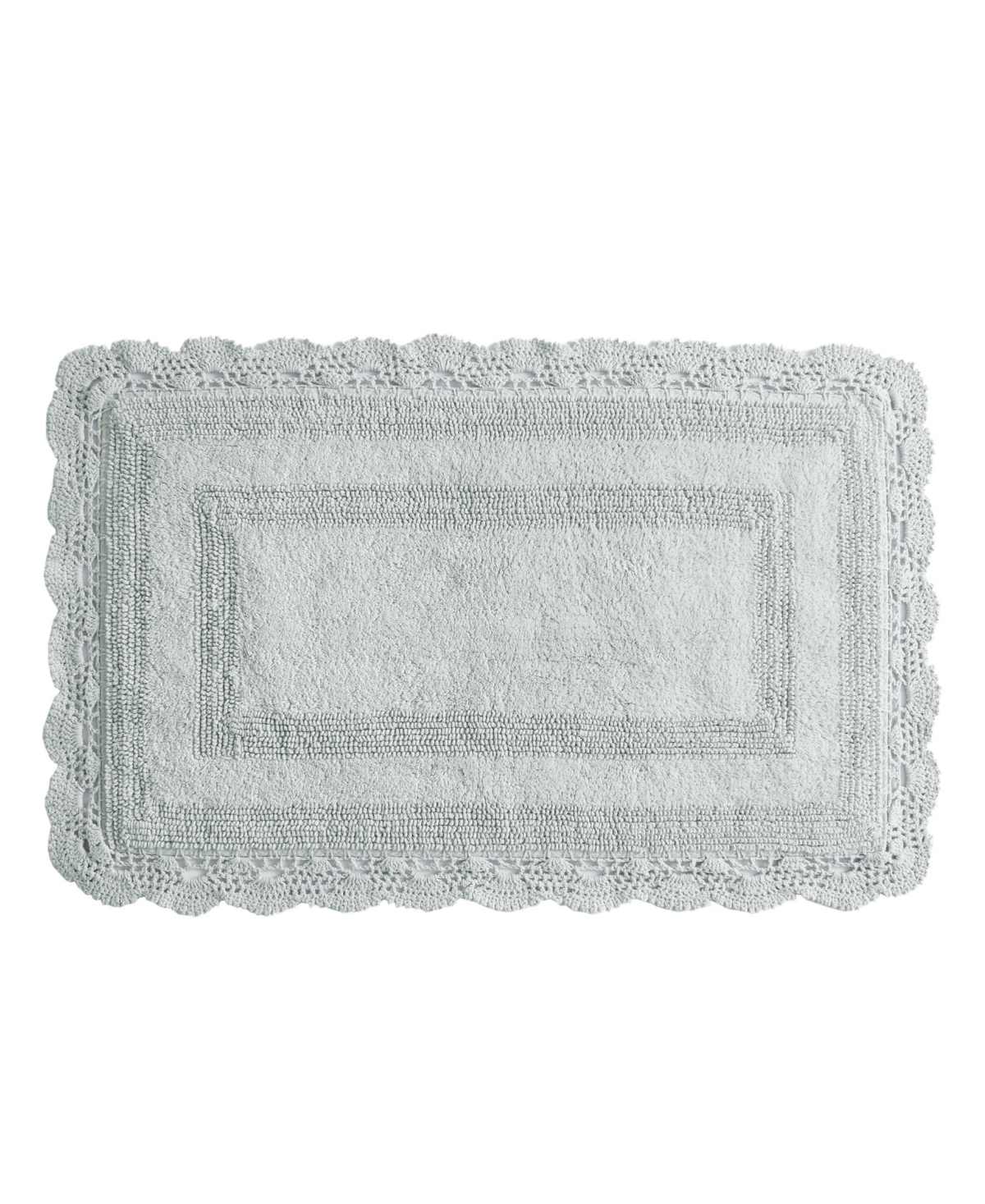Click here for Laura Ashley Crochet Reversible Cotton Bath Rug  2... prices