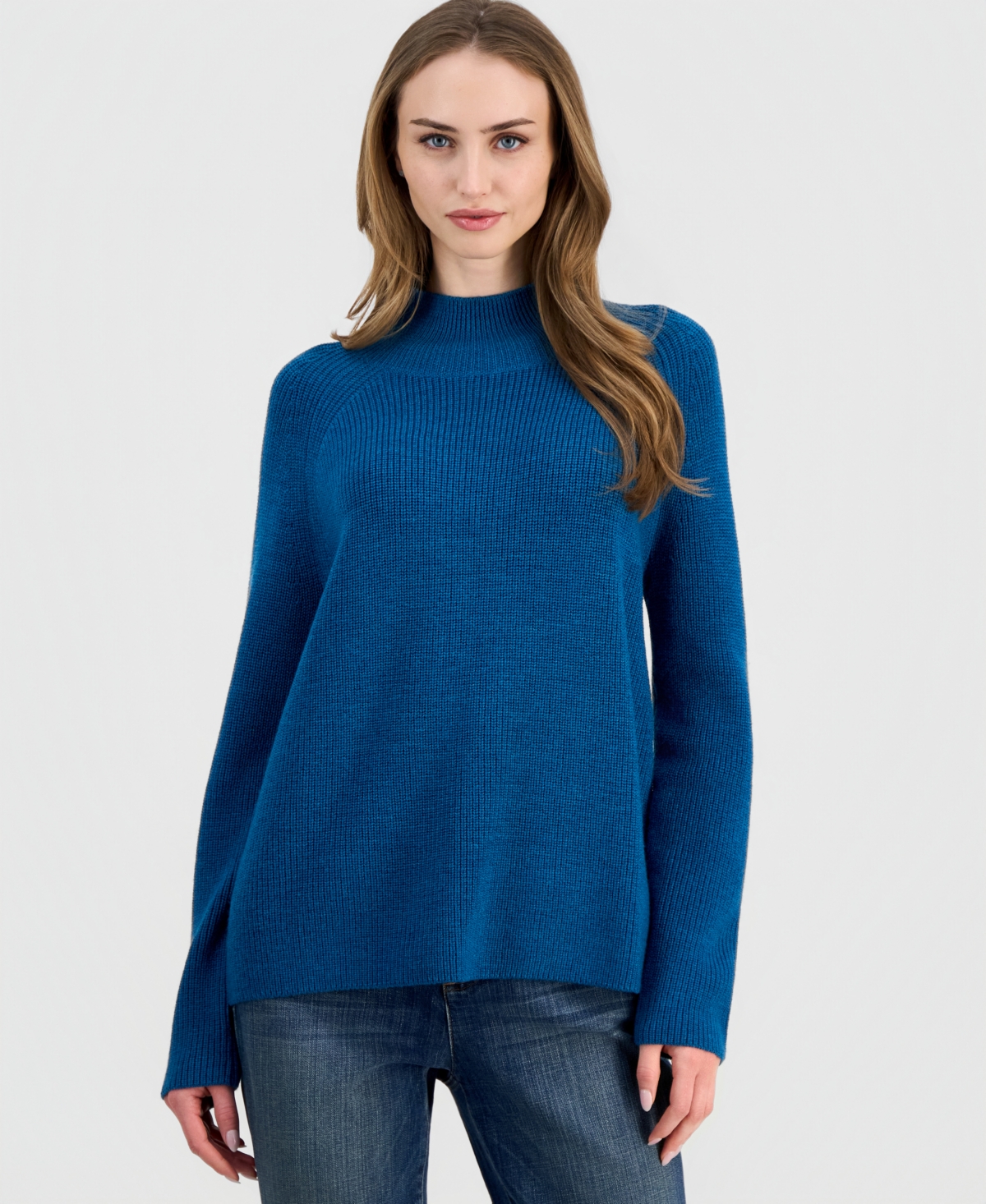 Click here for Eileen Fisher Womens Wool Turtleneck Sweater - Drg... prices