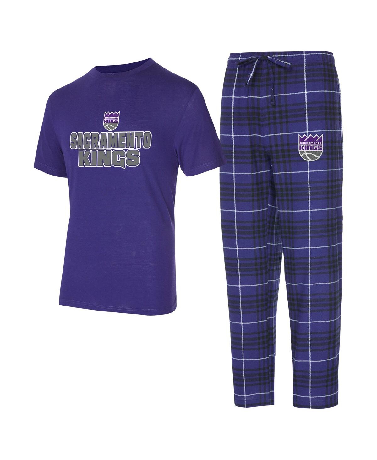 Click here for Concepts Sport Mens 2-Piece Purple/Black Sacrament... prices
