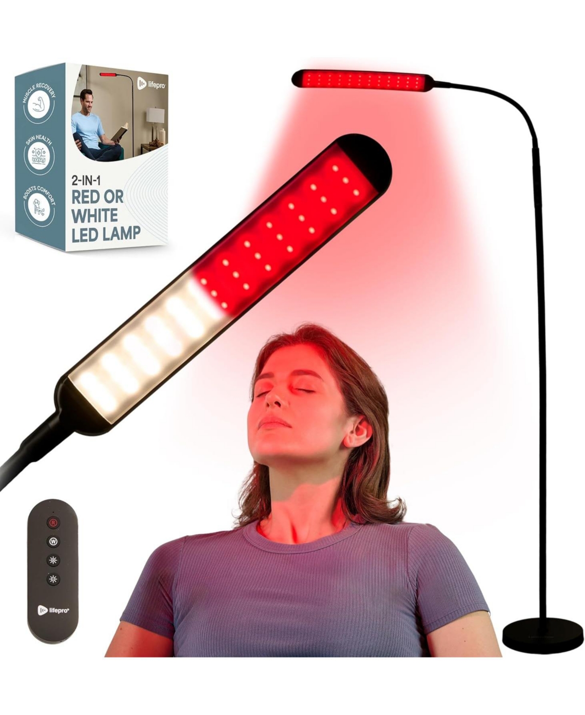 Click here for LifePro 2-in-1 Red Light Therapy & Reading Floor L... prices