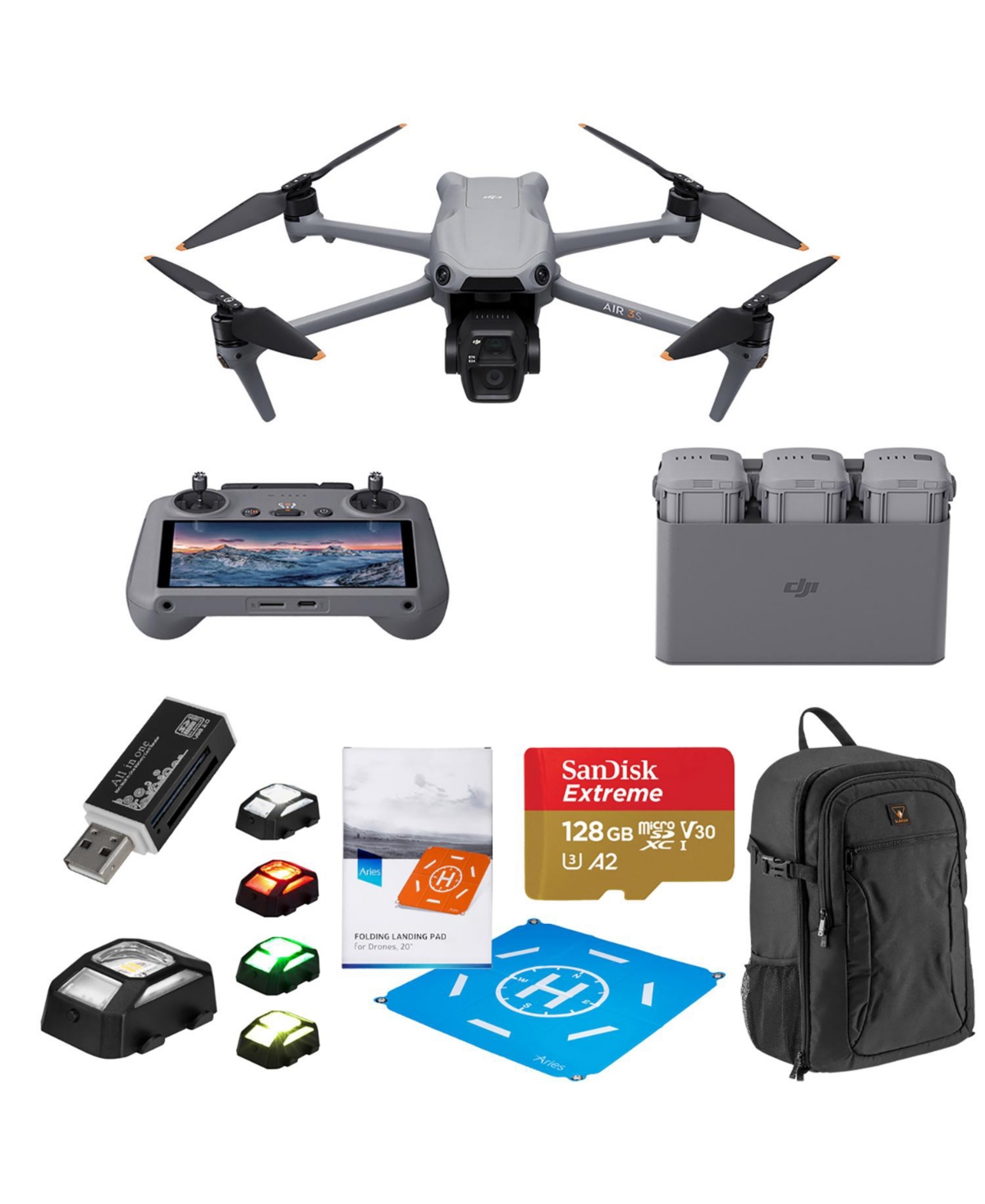 Click here for Dji Air 3S Drone Fly More Combo with Rc 2 Remote C... prices