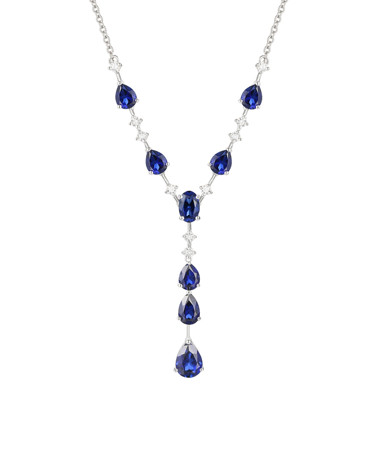 Click here for Macys Blue Topaz (1/2 ct. t.w.) & Lab-Grown White... prices