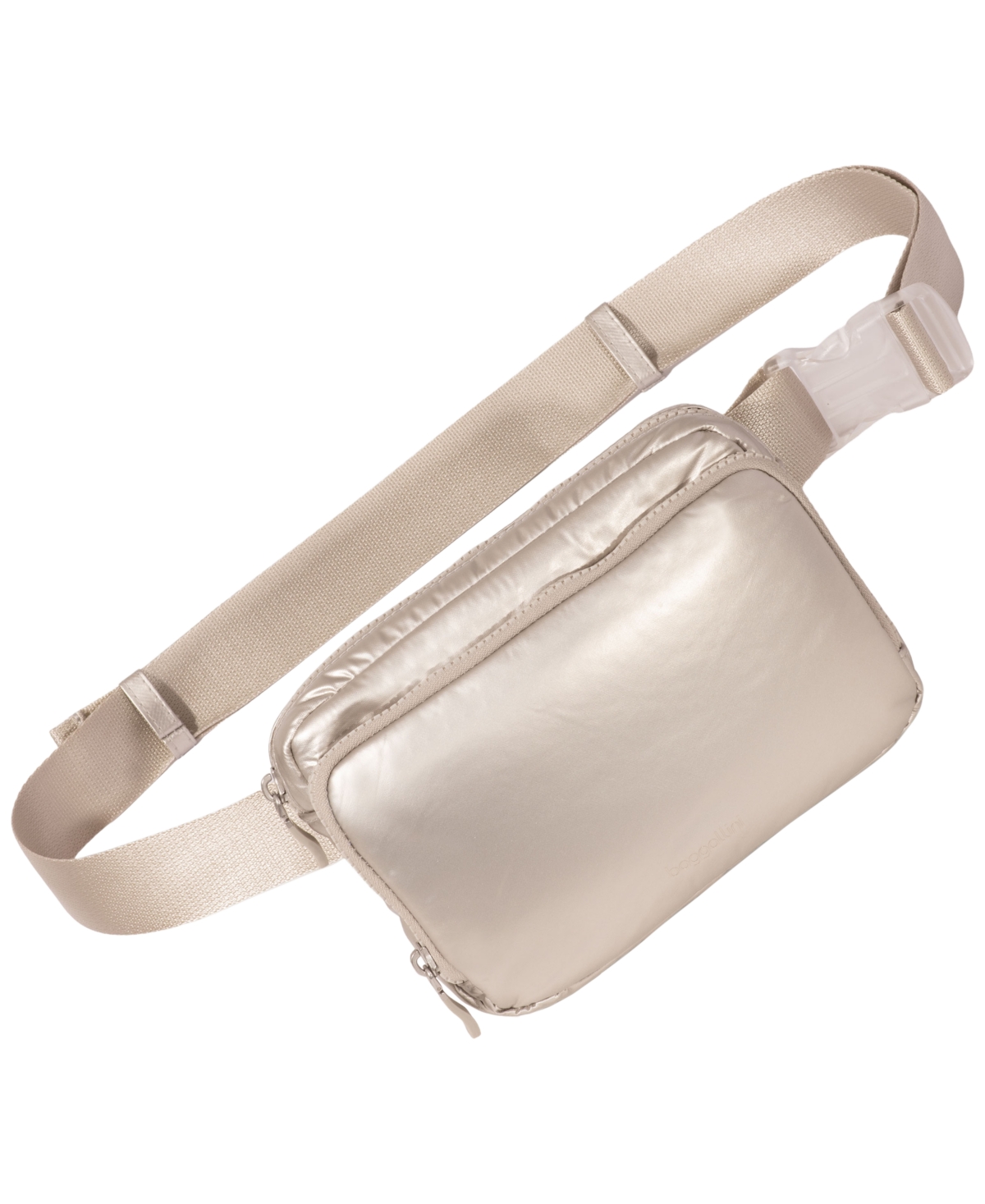 Click here for Baggallini Sling Belt Bag - Platinum E prices