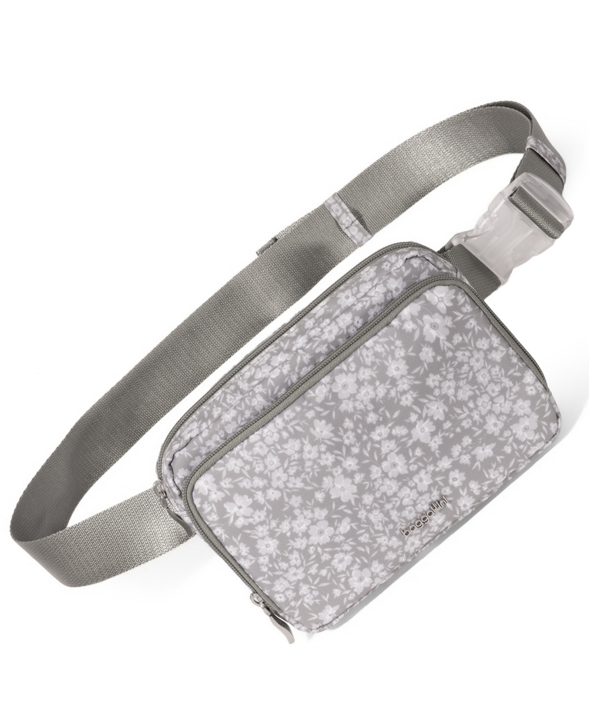 Click here for Baggallini Sling Belt Bag - Light Grey prices