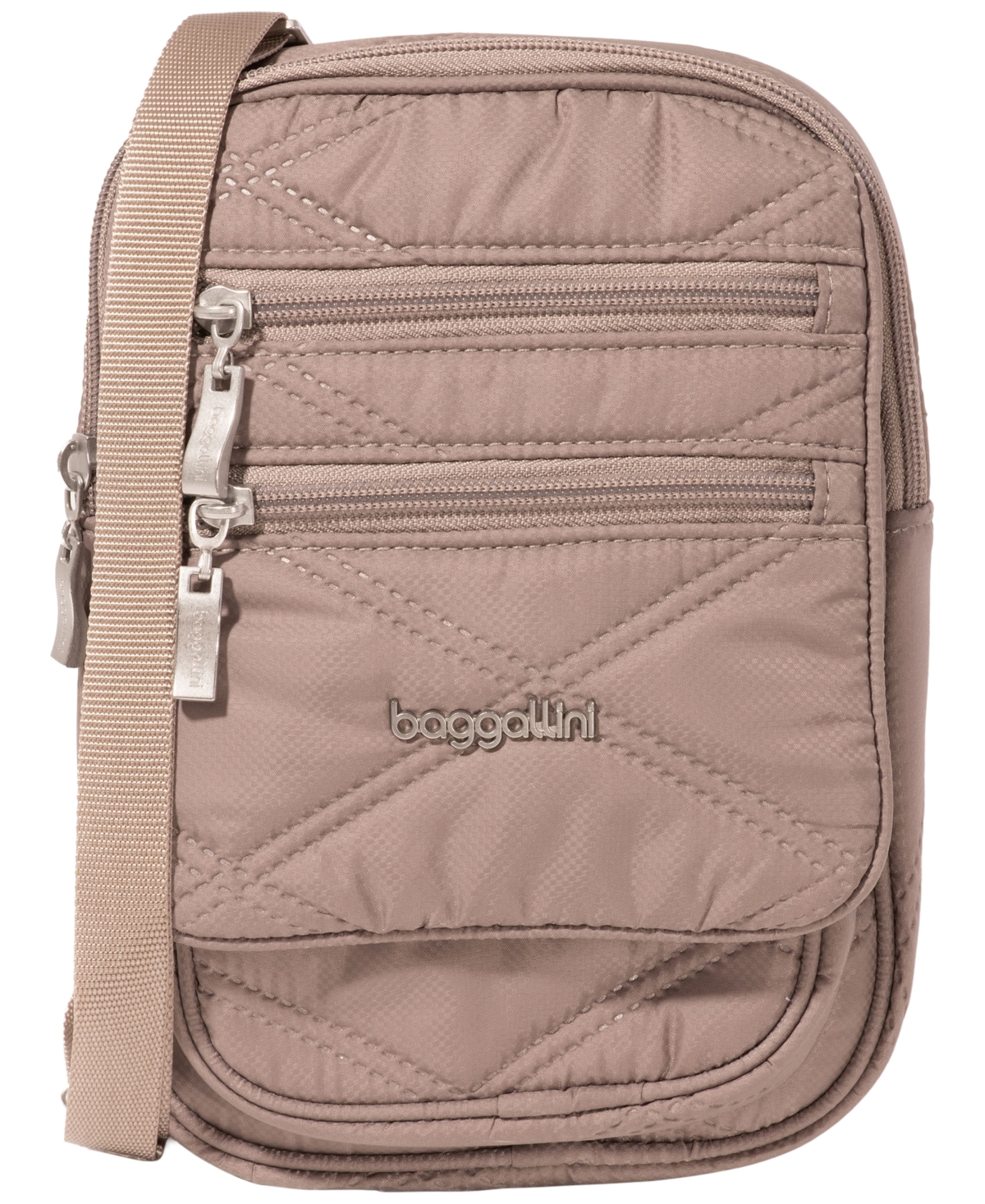 Click here for Baggallini Rfid Journey Crossbody - Moonrock Quill prices