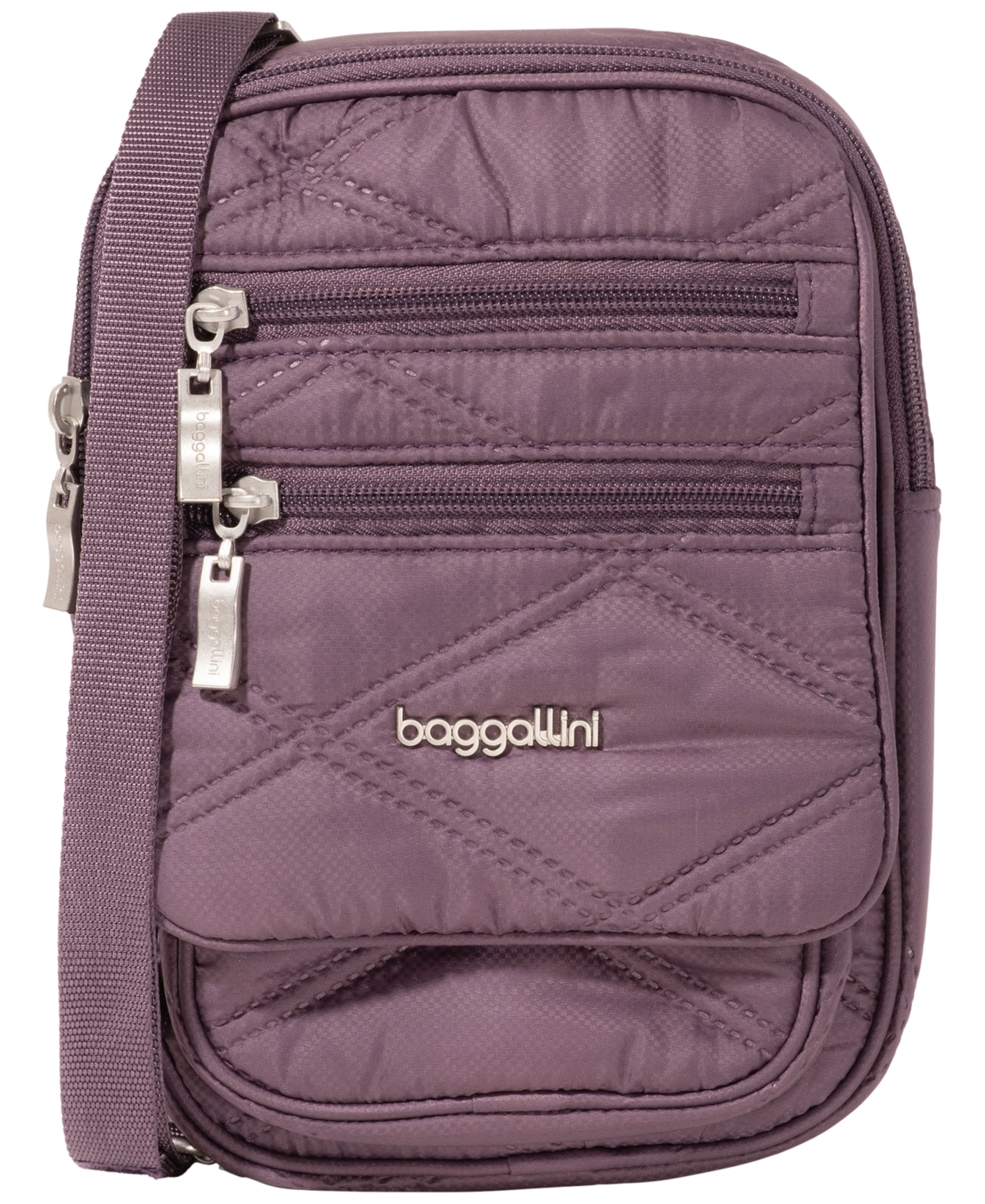 Click here for Baggallini Rfid Journey Crossbody - Vintage Purple prices