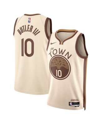 Nike Men's and Women's Jimmy Butler Iii Tan Golden State Warriors 2025/ ...