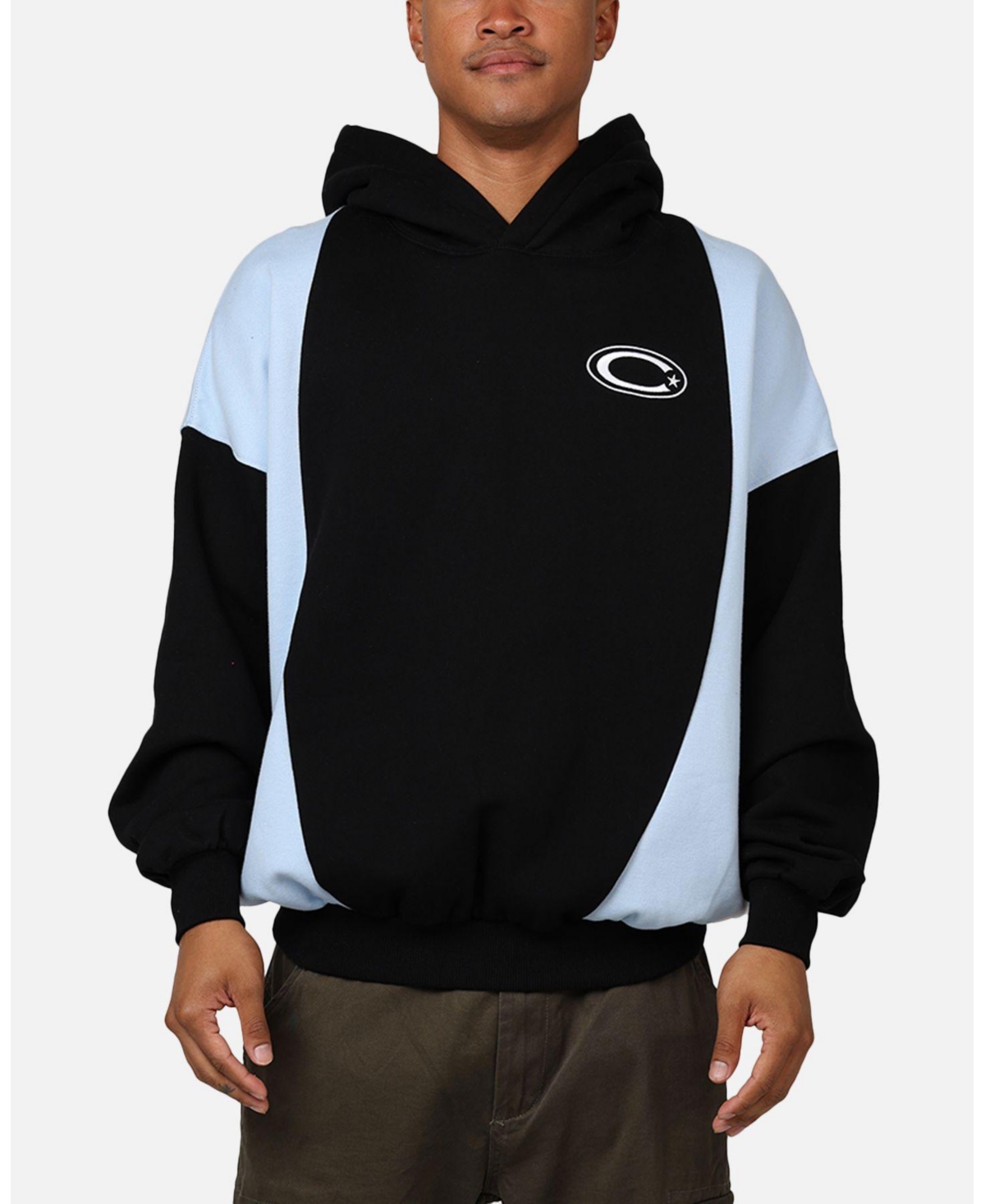 Click here for Carre Mens C-Star Panel Oversized Hoodie prices