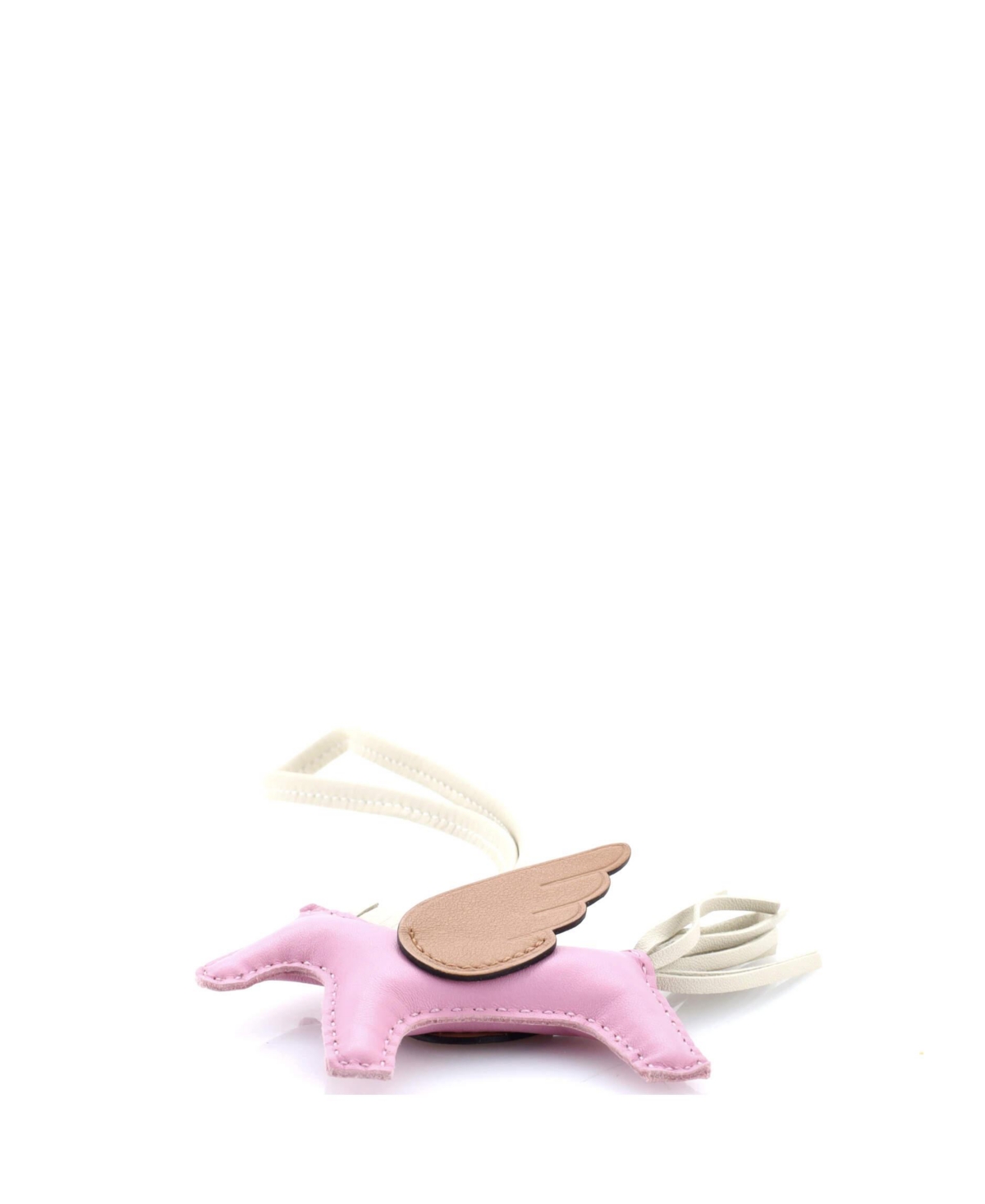 Click here for Pre-Owned HERMES Pm Pegase Rodeo Bag Charm Leather... prices