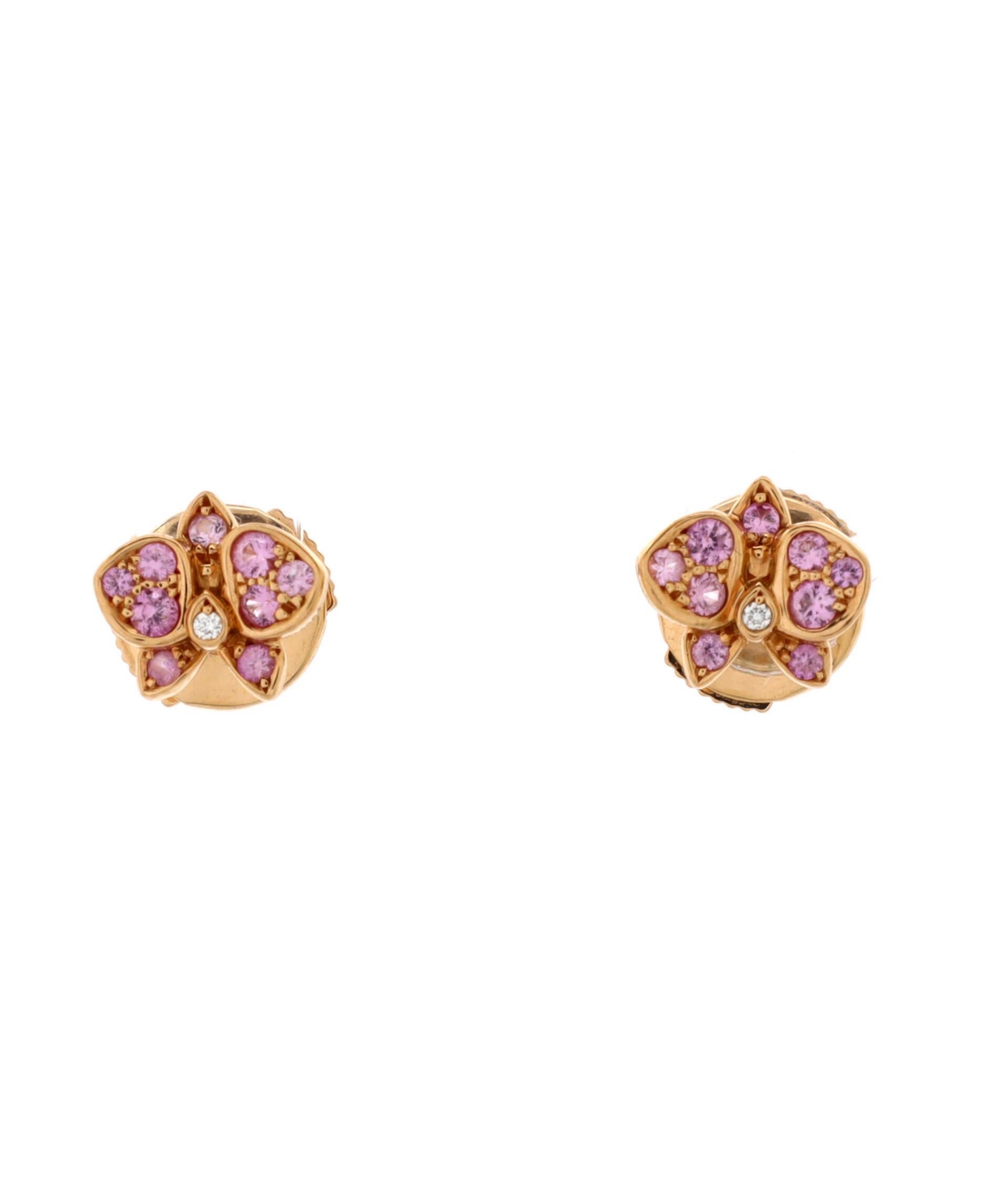 Click here for Pre-Owned Cartier Caresse DOrchidees Stud Earrings... prices