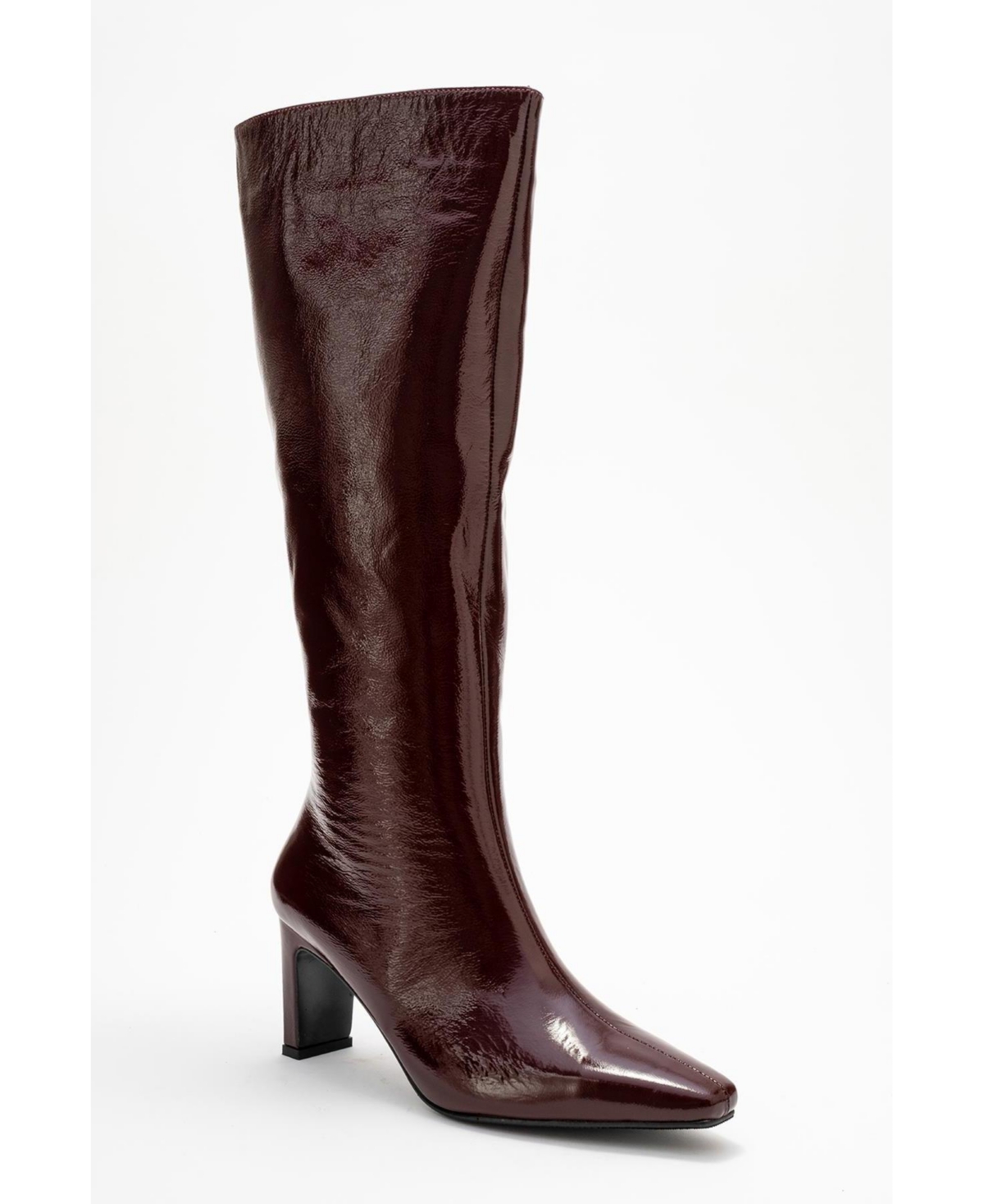 Click here for Forever & Always Shoes Velencia Leather Knee High... prices