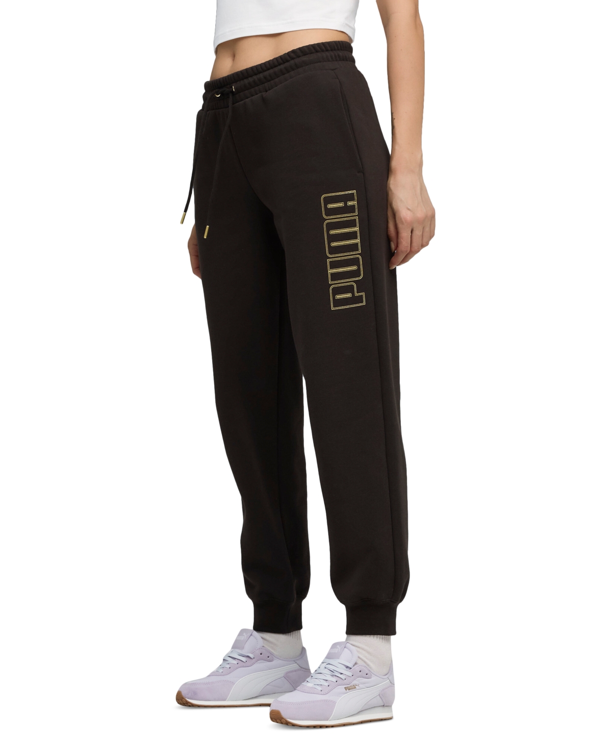 Click here for Puma Womens Maximal Metallic Comfort Sweatpants -... prices