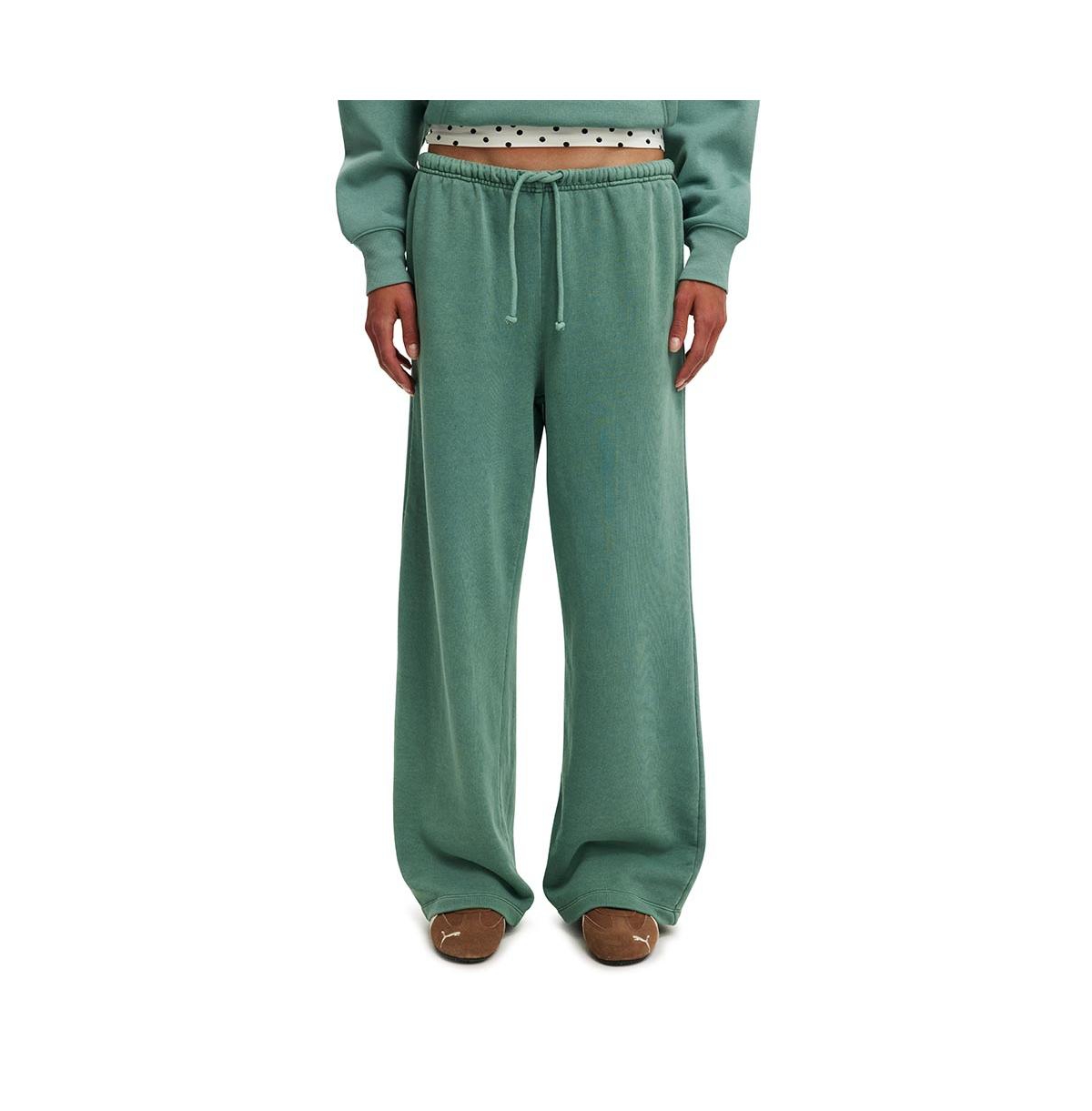 Click here for Cotton On Womens Wide Leg Sweatpant - Washed frost... prices