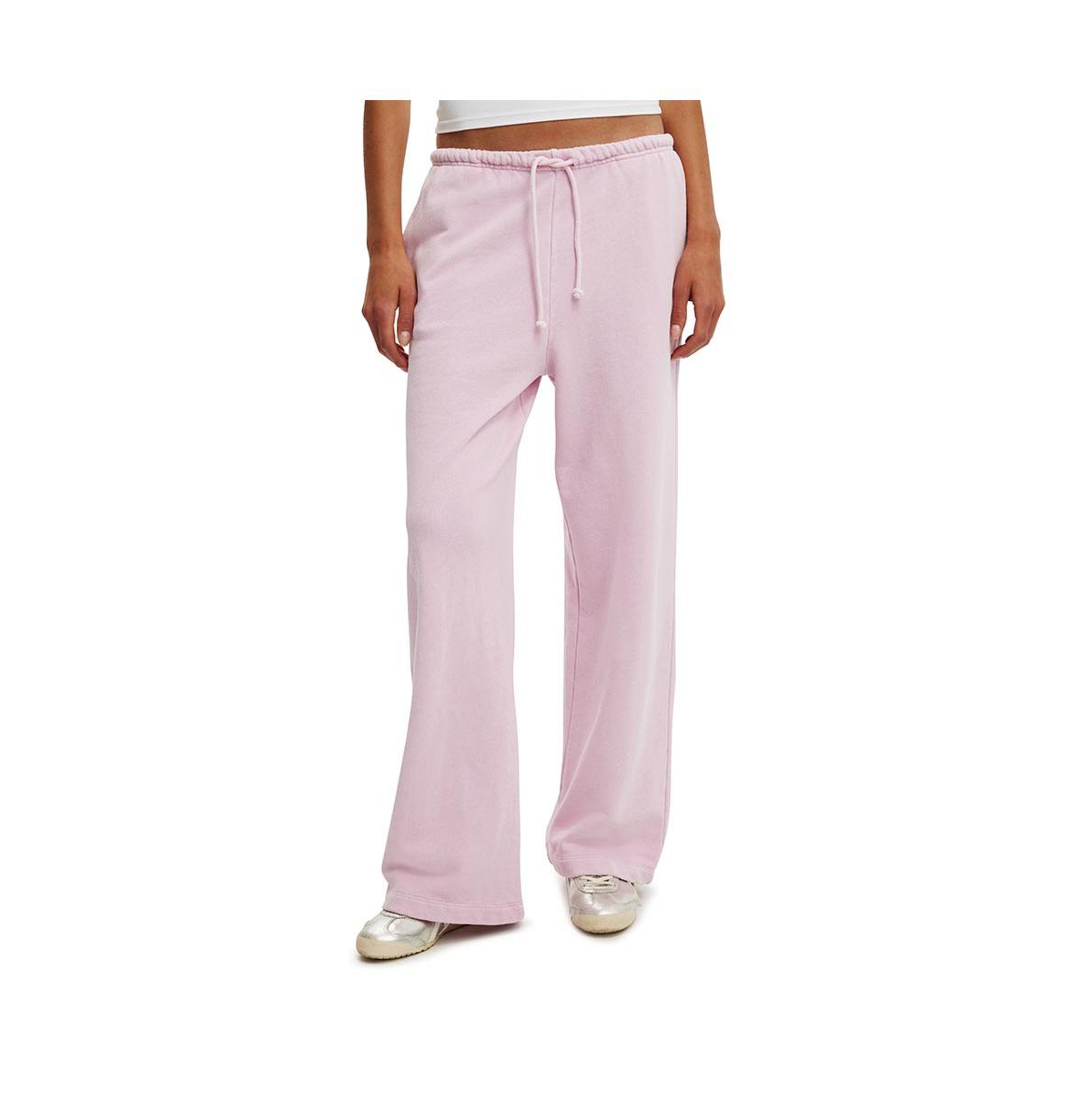 Click here for Cotton On Womens Wide Leg Sweatpant - Washed laven... prices