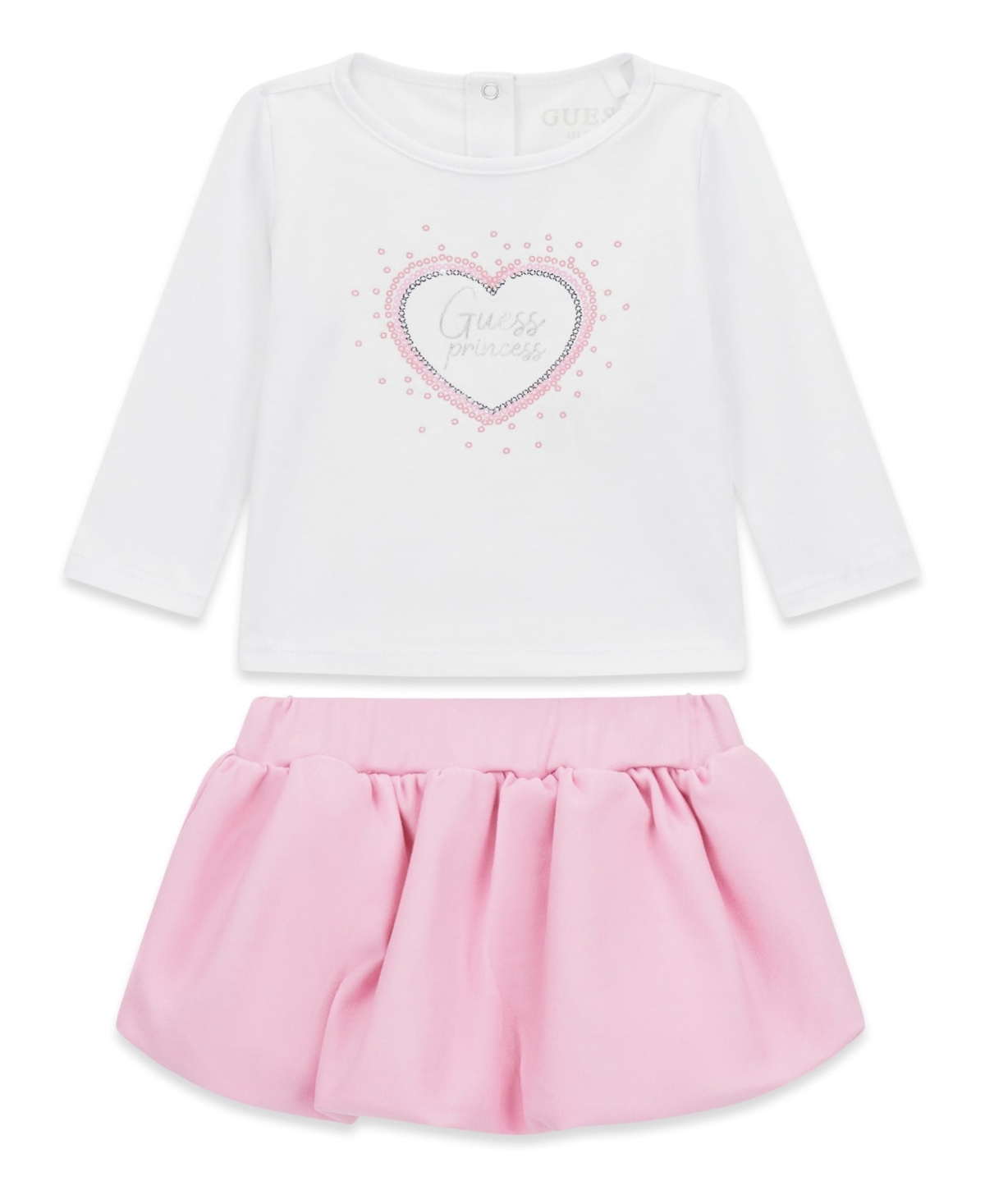 Click here for Guess Baby Girls Long-Sleeve T-Shirt and Skirt  2-... prices