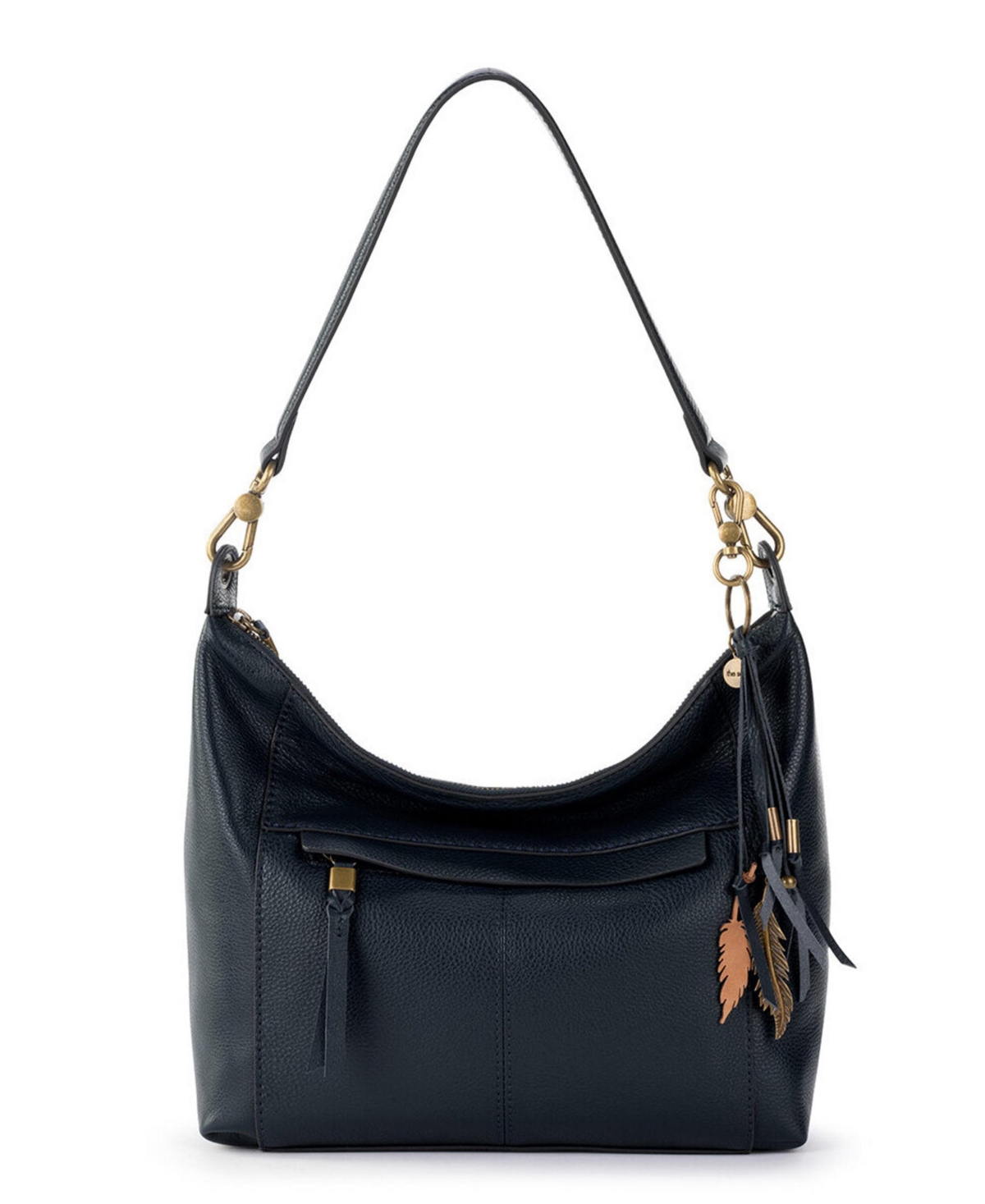 Click here for The Sak Alameda Leather Medium Hobo Bag - Indigo prices