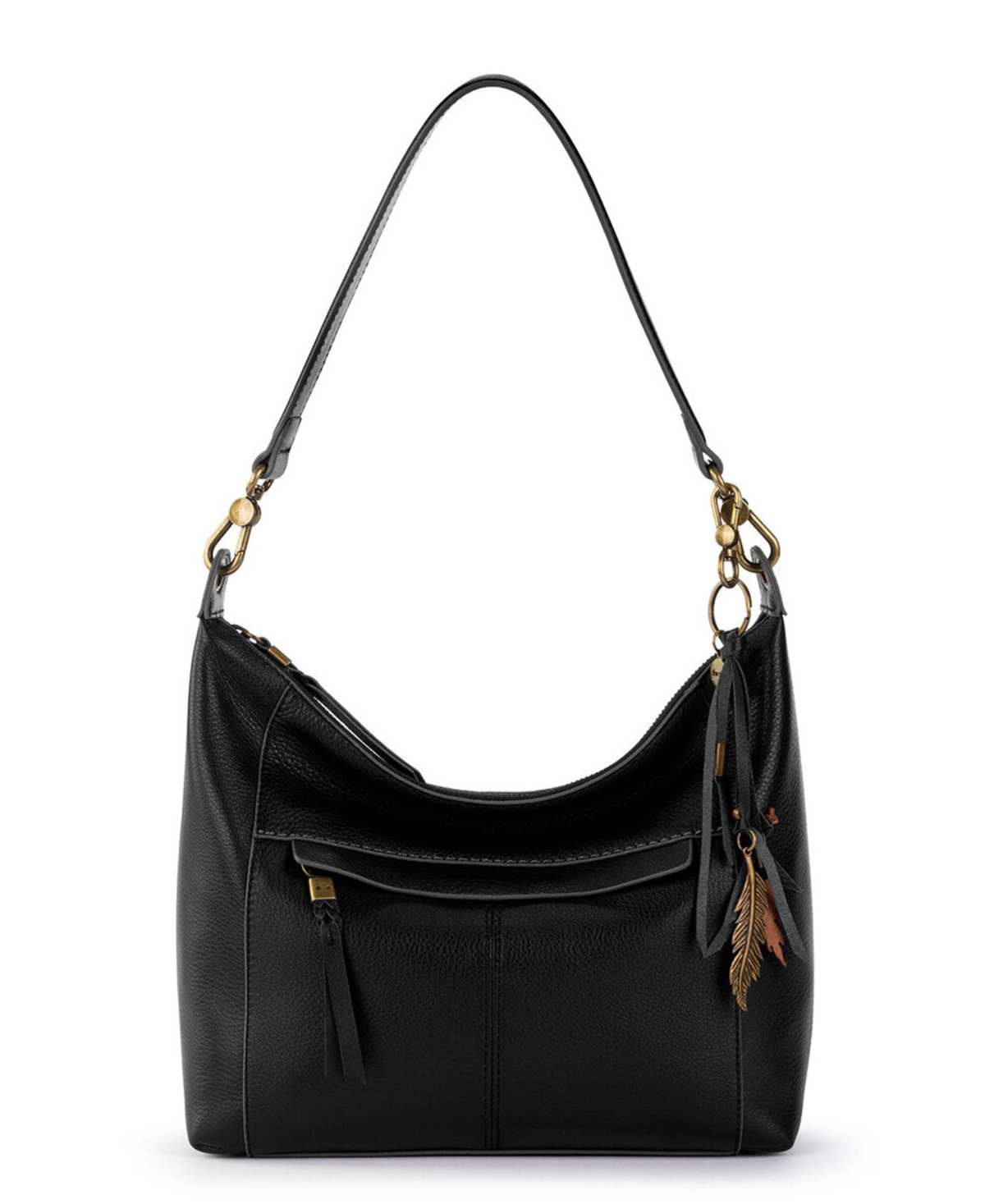 Click here for The Sak Alameda Leather Medium Hobo Bag - Black prices